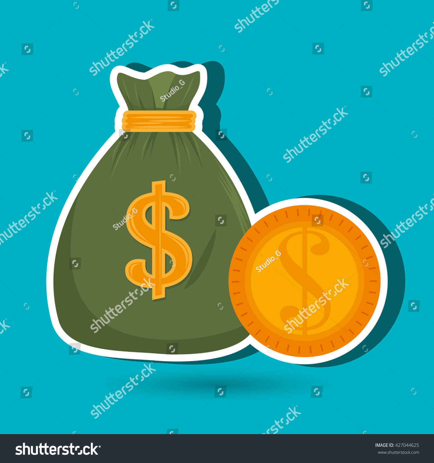 Money Concept Design Stock Vector (Royalty Free) 427044625 | Shutterstock