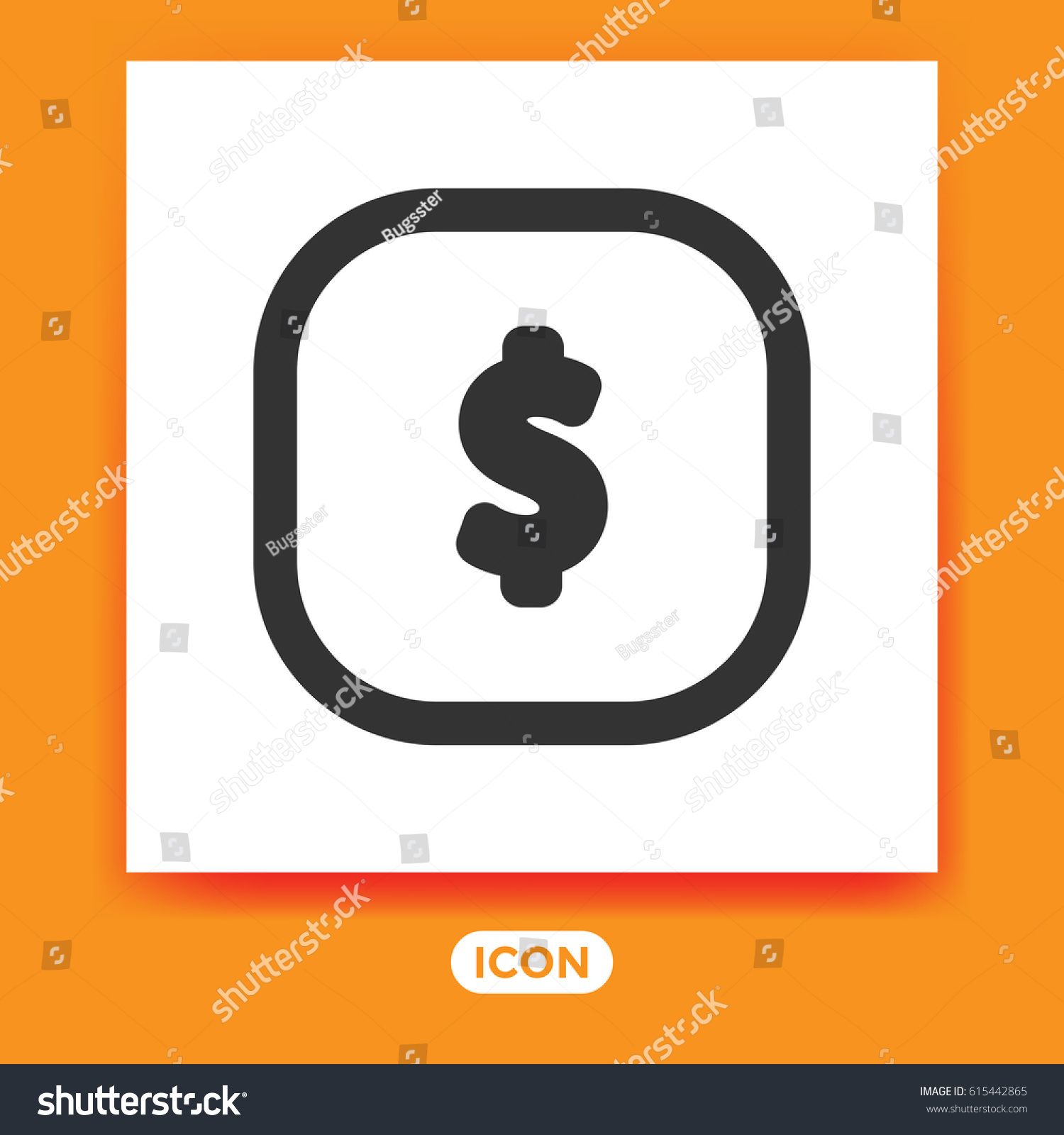 Money Vector Symbol Stock Vector (Royalty Free) 615442865 | Shutterstock