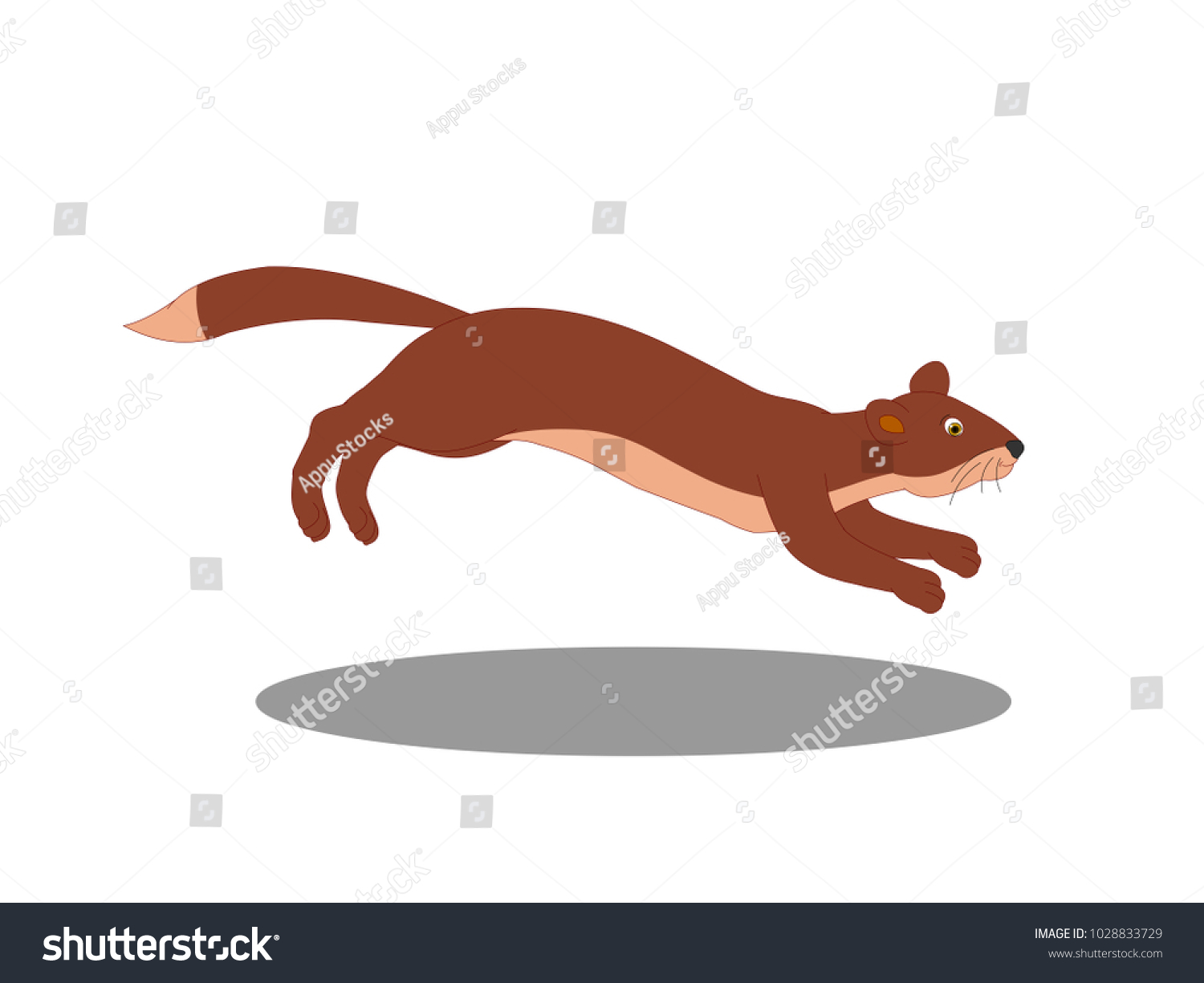 Mongoose Action Cartoon Vector Image: เวกเตอร์สต็อก (ปลอดค่าลิขสิทธิ์ ...