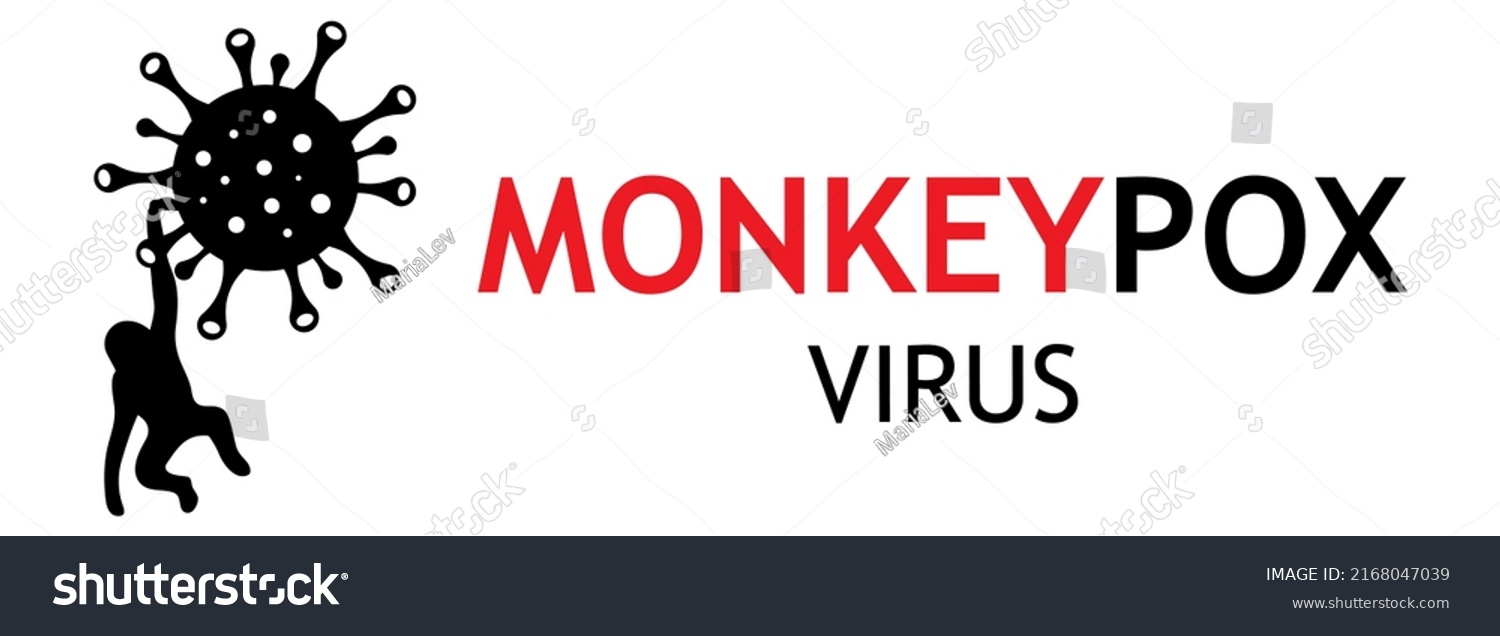 Monkeypox Virus Illustration Monkeypox Concept Vector Stock Vector ...