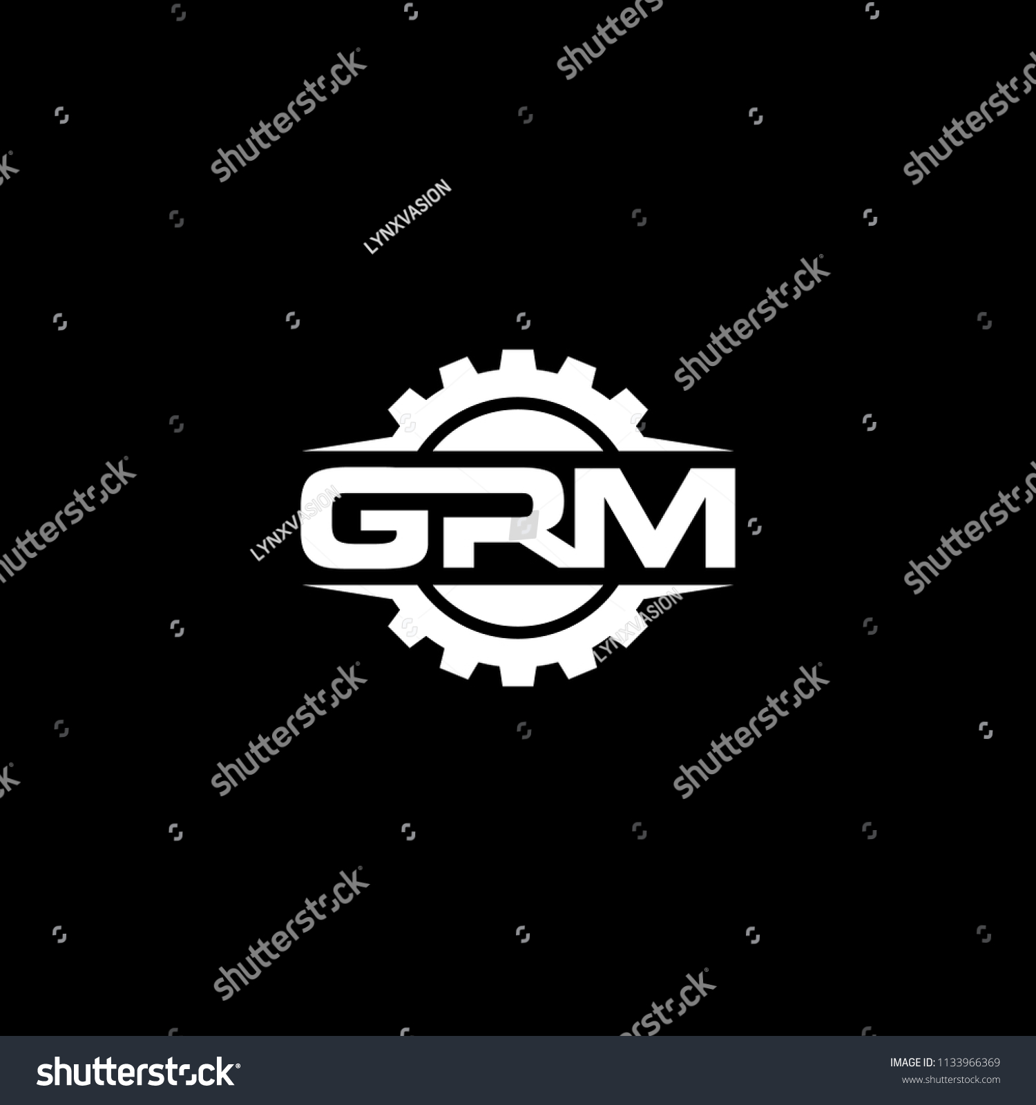 Monogram Initial Grm Logo Design Inspiration Stock Vector (Royalty Free ...