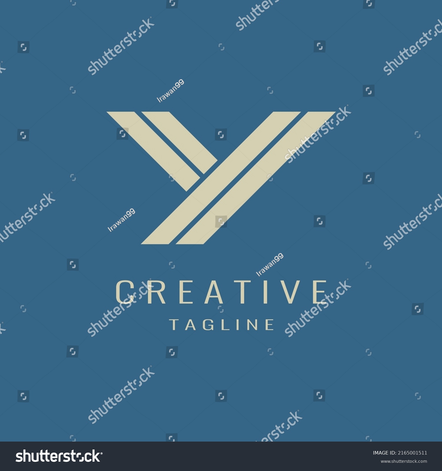 Monogram Letter Y Logo Design Vector Stock Vector (Royalty Free ...