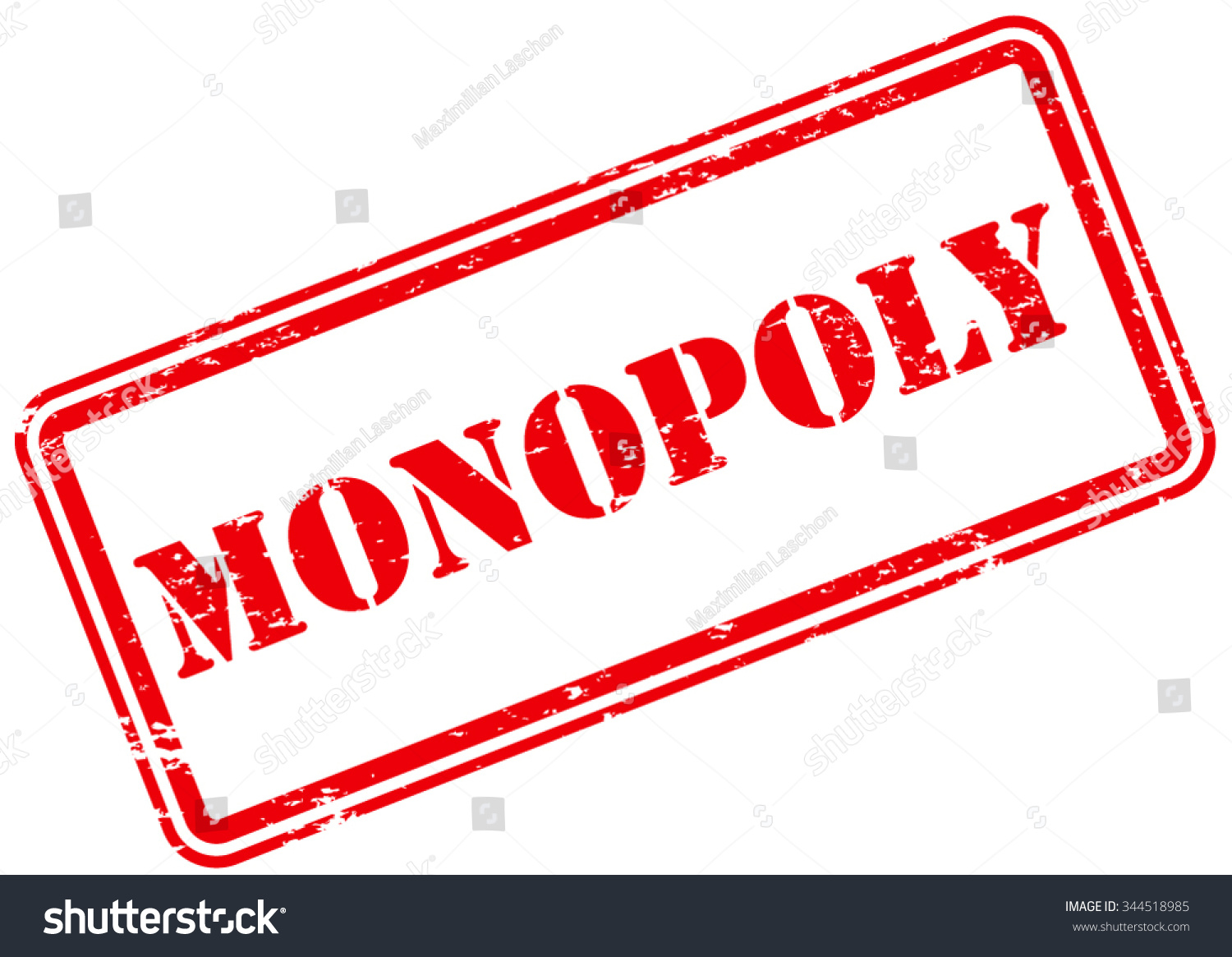 Monopoly Rubber Stamp Sign Stock Vector (Royalty Free) 344518985 ...