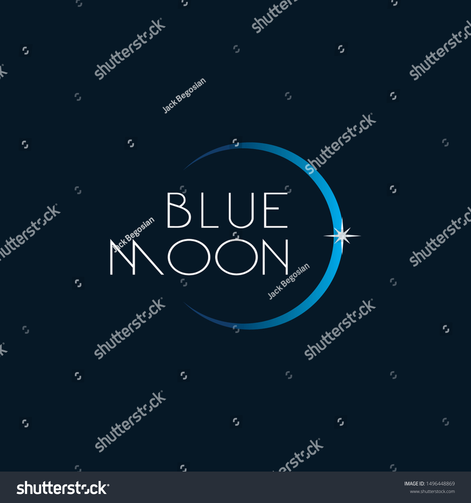 14,929 Blue moon logo Stock Illustrations, Images & Vectors | Shutterstock