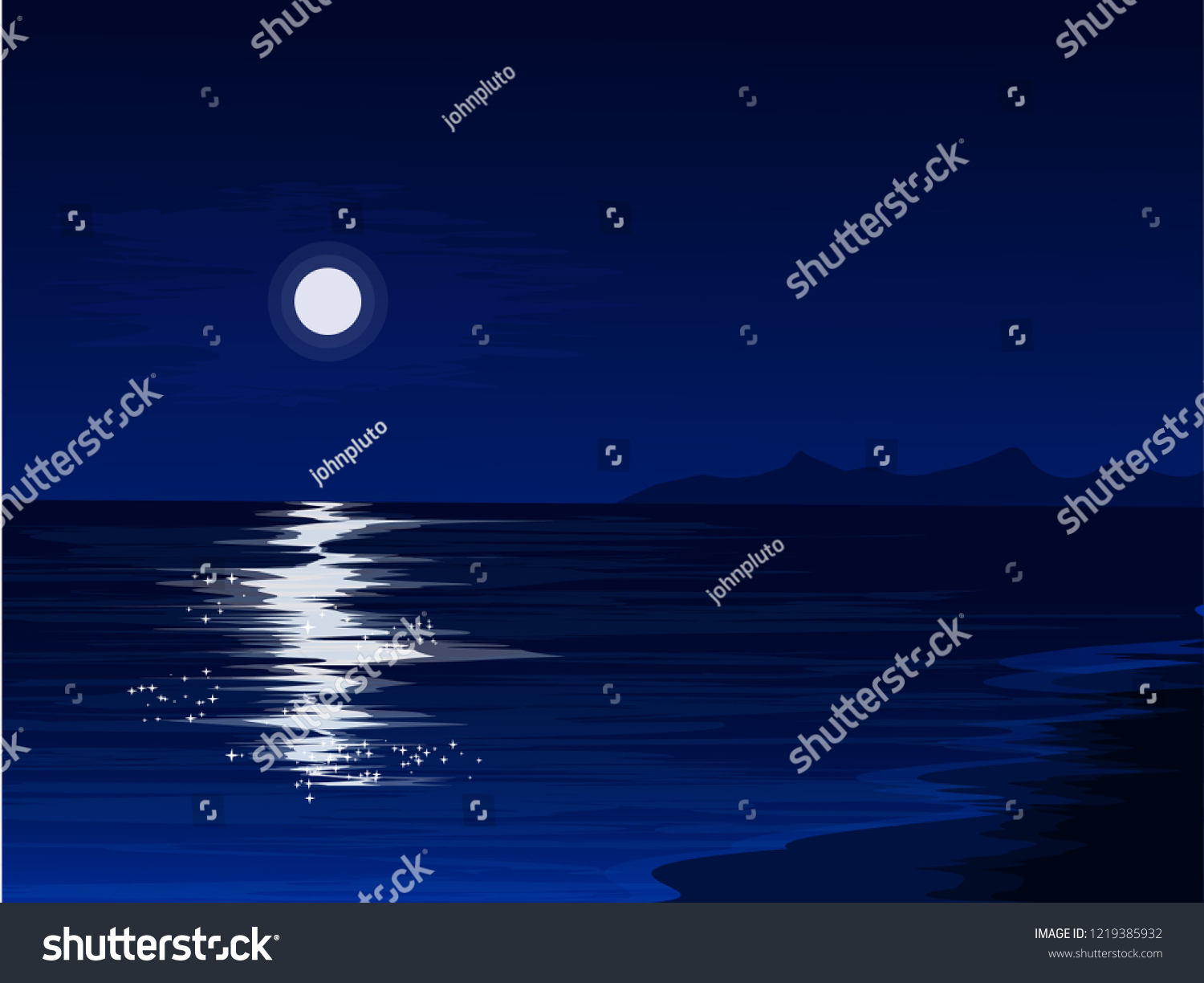 39,304 Moon reflected in water Images, Stock Photos & Vectors ...