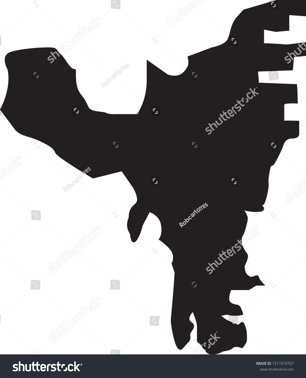 Moore County Map Tennessee State Stock Vector (Royalty Free) 1511073707 ...