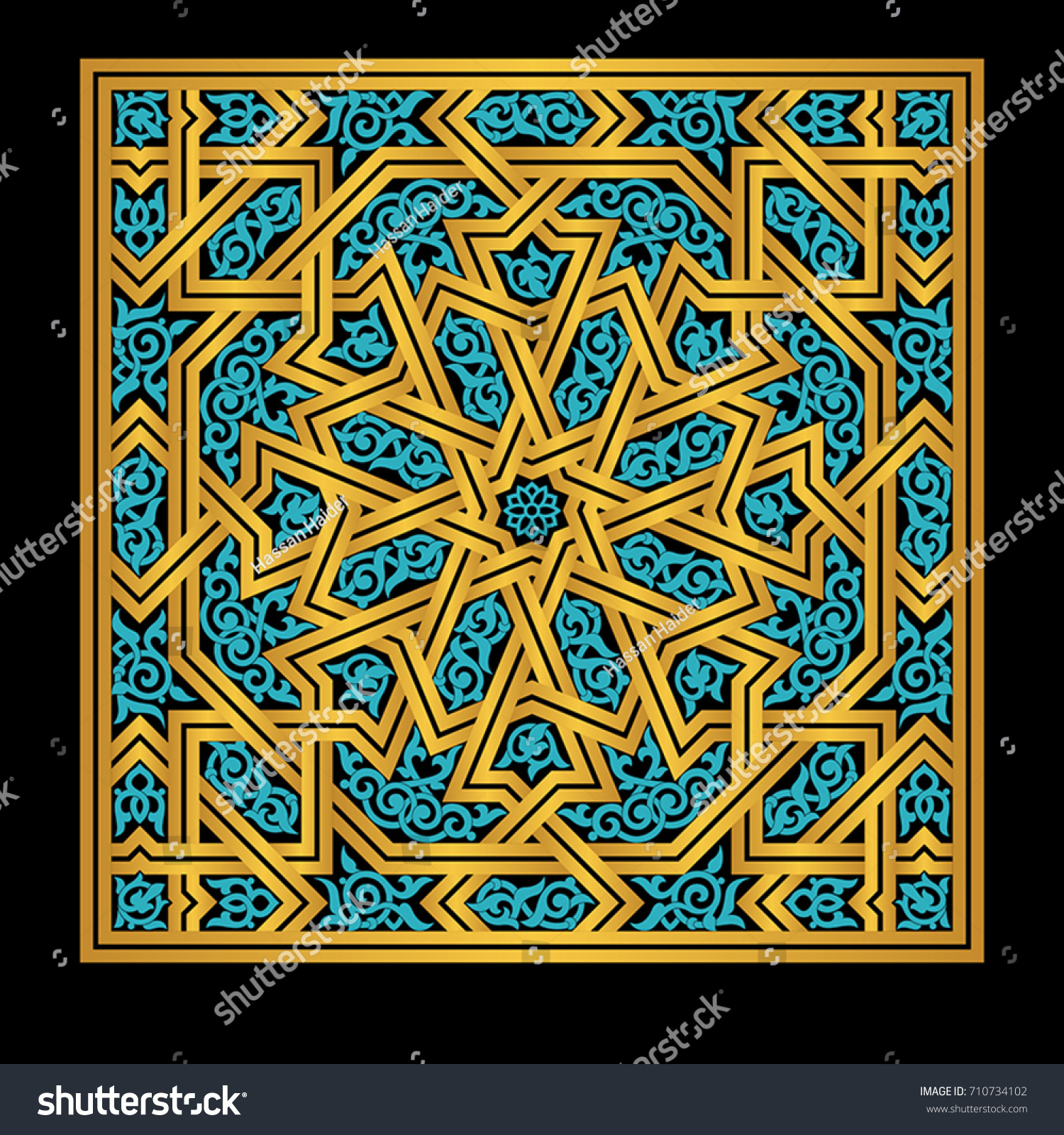 Morocco Art Stock Vector (Royalty Free) 710734102