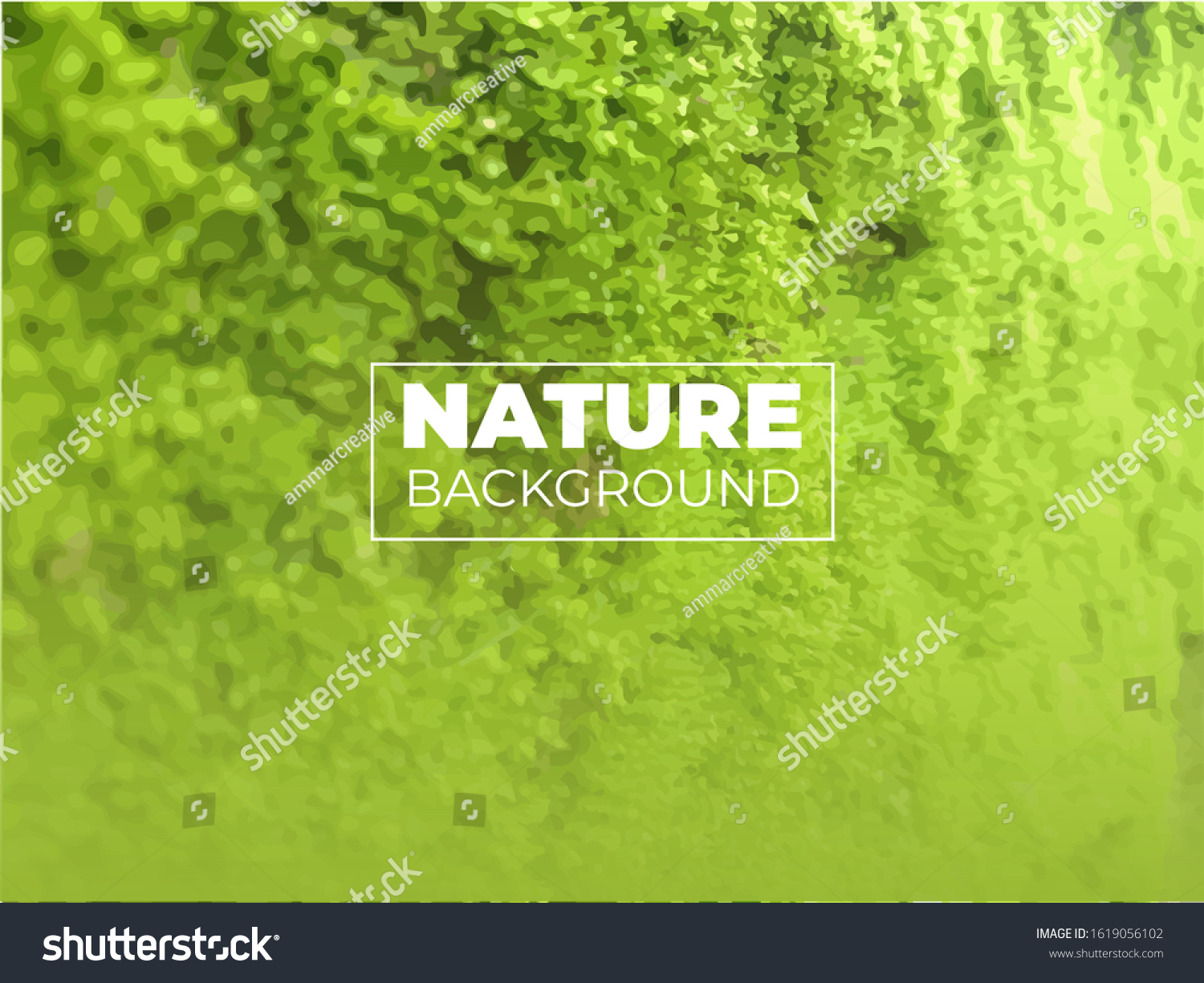 Moss Vector Background Natural Background Design Stock Vector (Royalty ...