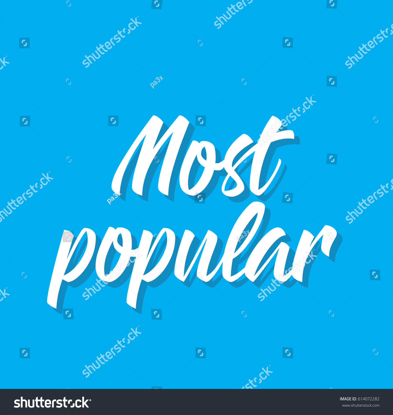 Most Popular Text Design Vector Calligraphy: vector de stock (libre de ...