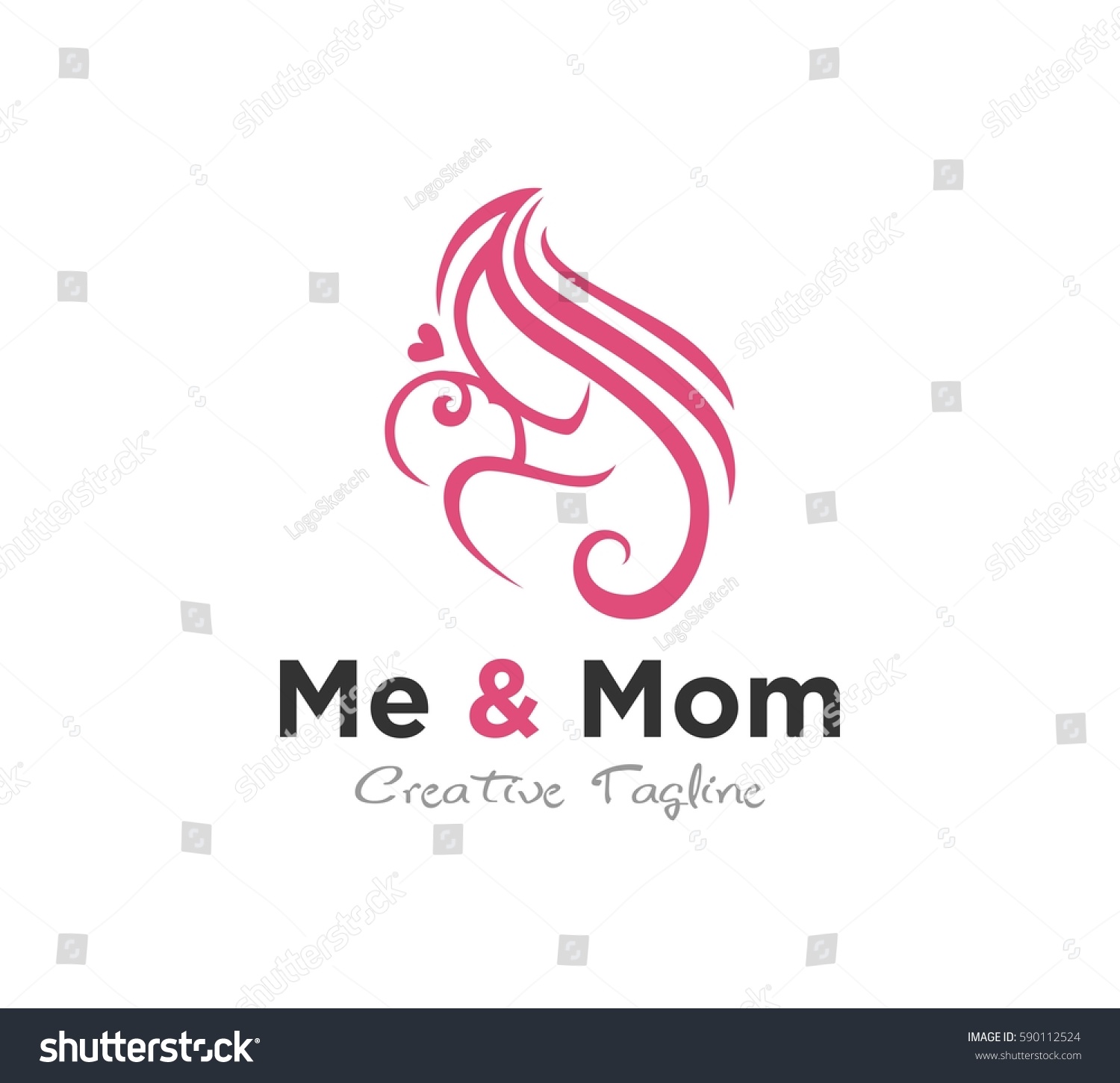 Vektor Stok Mother Son Logo Template (Tanpa Royalti) 590112524 ... Vektor Stok Mother Son Logo Template (Tanpa Royalti) 590112524 ...