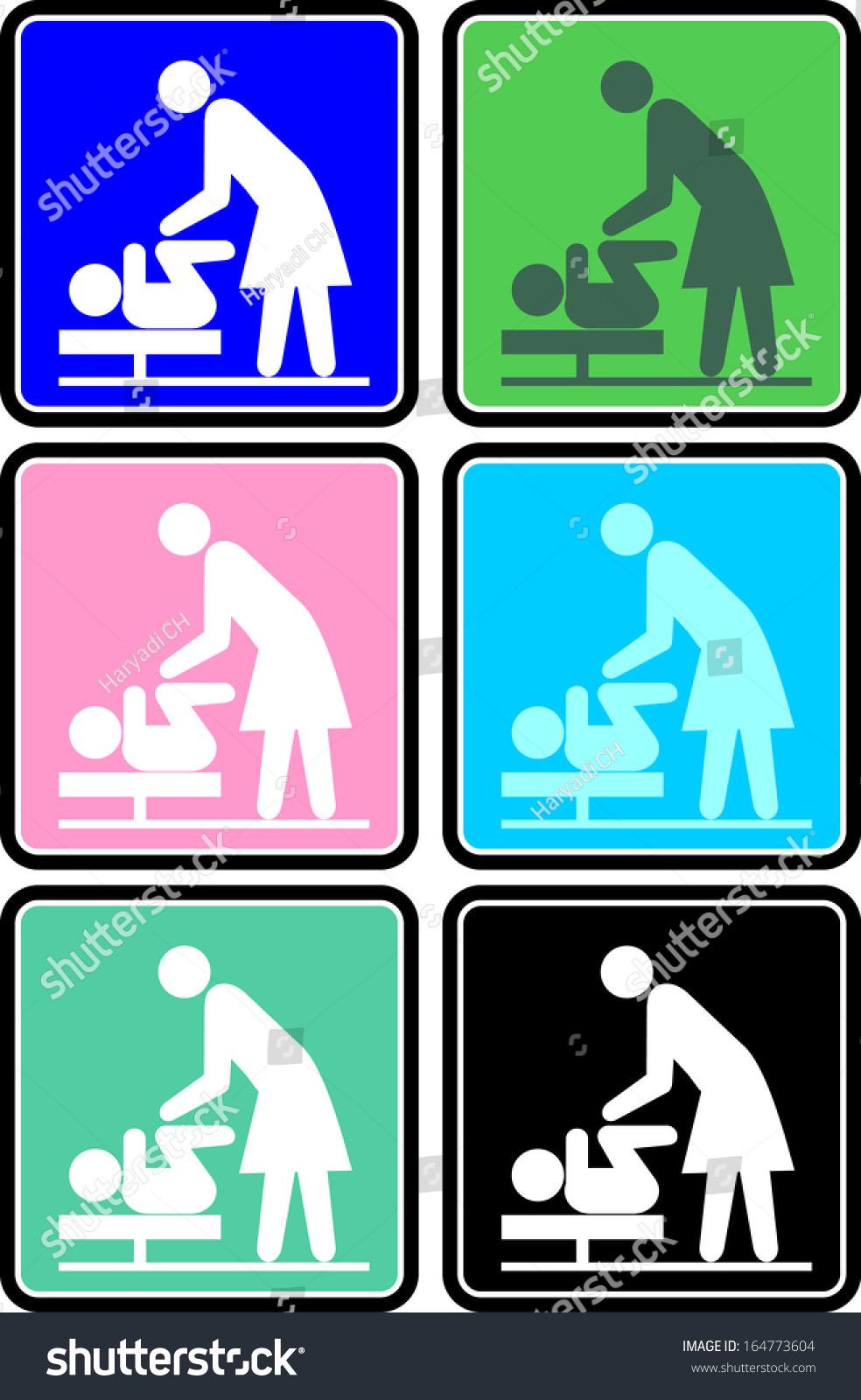 Mother Room Sign Stock Vector (Royalty Free) 164773604 | Shutterstock