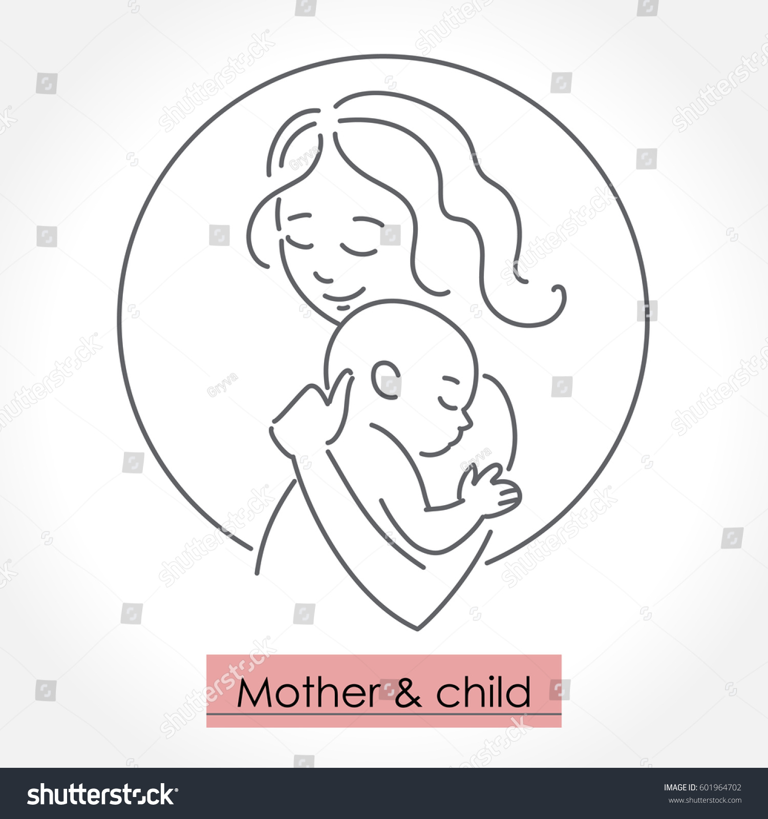 Mother Child Line Art Icon Logo: เวกเตอร์สต็อก (ปลอดค่าลิขสิทธิ์) 601964702 Mother Child Line Art Icon Logo: เวกเตอร์สต็อก (ปลอดค่าลิขสิทธิ์) 601964702