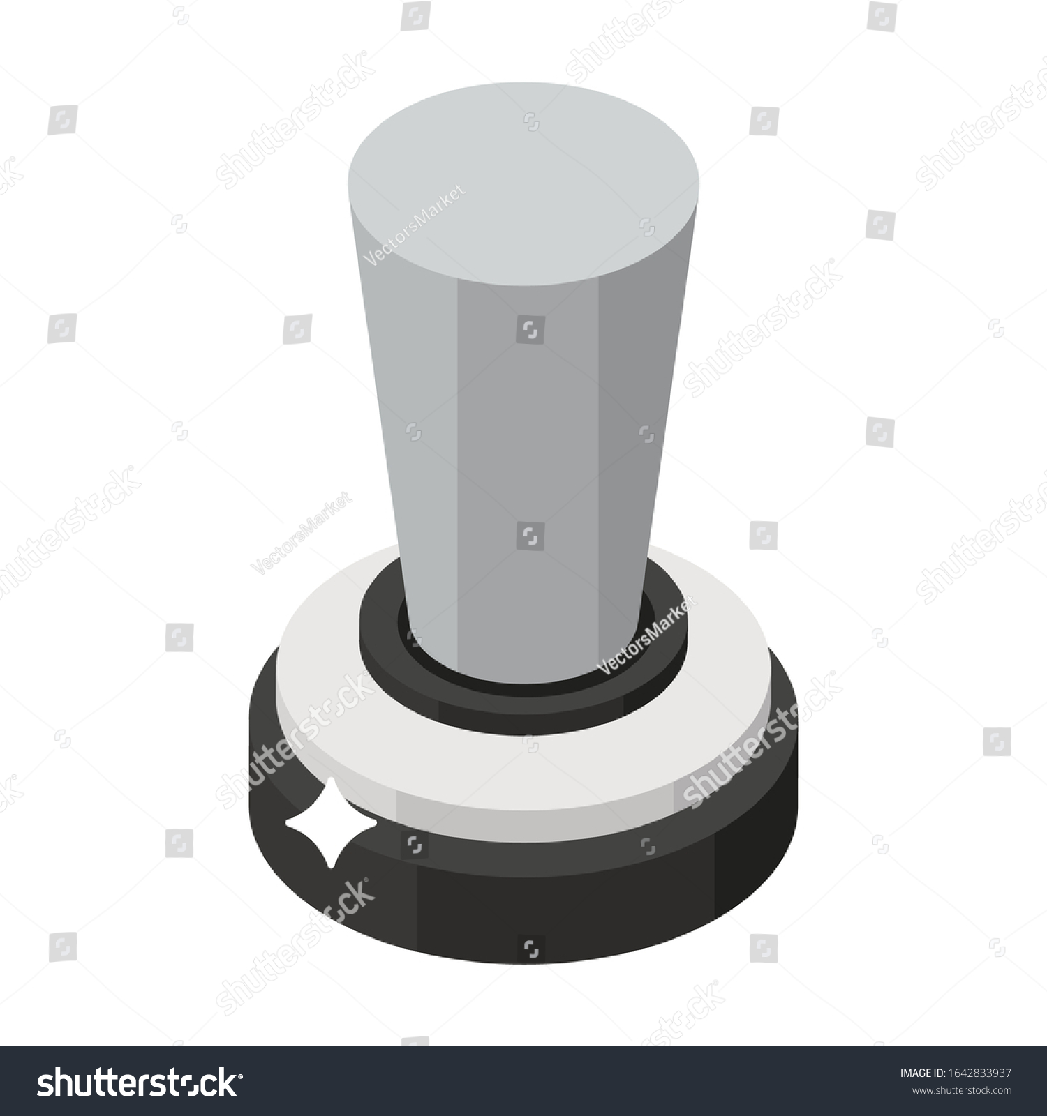 Motion Game Controller Joystick Vector Isometric Stock Vector (Royalty ...