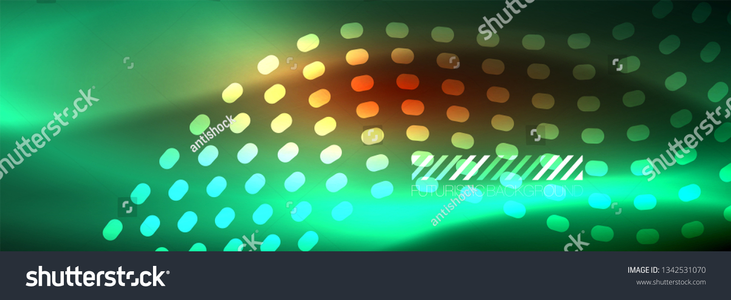 Motion Vector Illustration Network Digital Concept Stock Vector ...