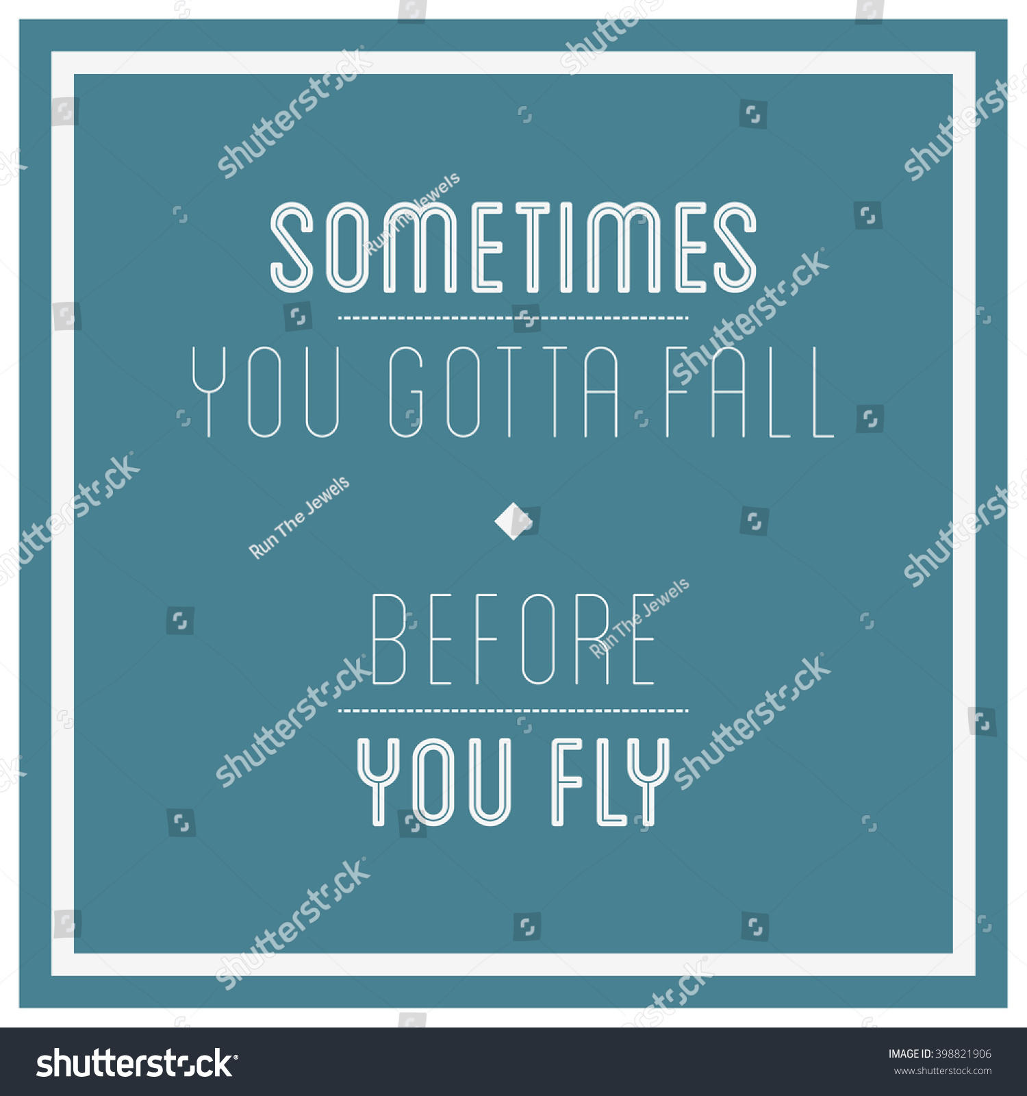 Motivational Quote Vector Art Stock Vector (Royalty Free) 398821906 ...