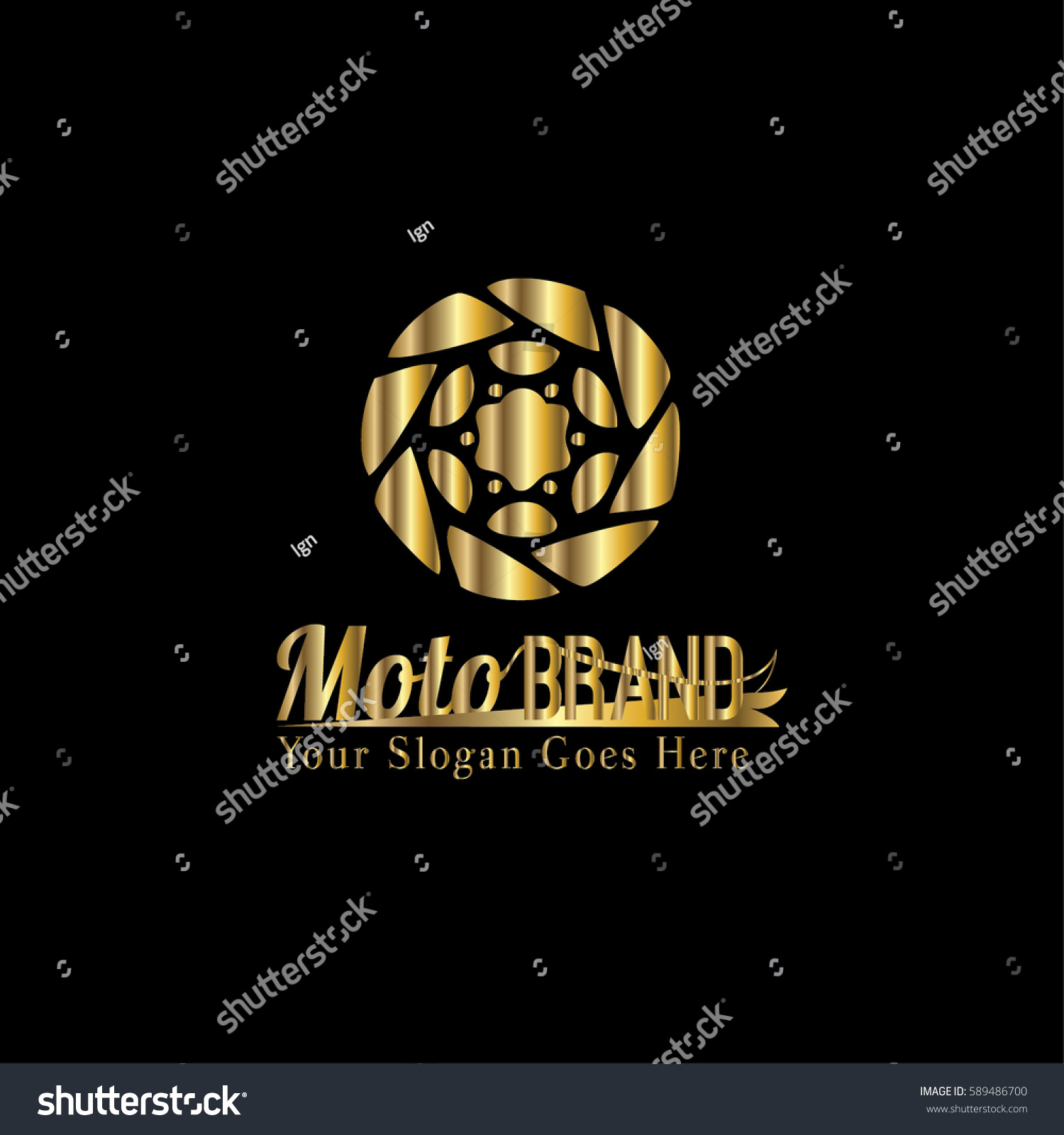 Moto Vector Logo Design Template Stock Vector (Royalty Free) 589486700 ...