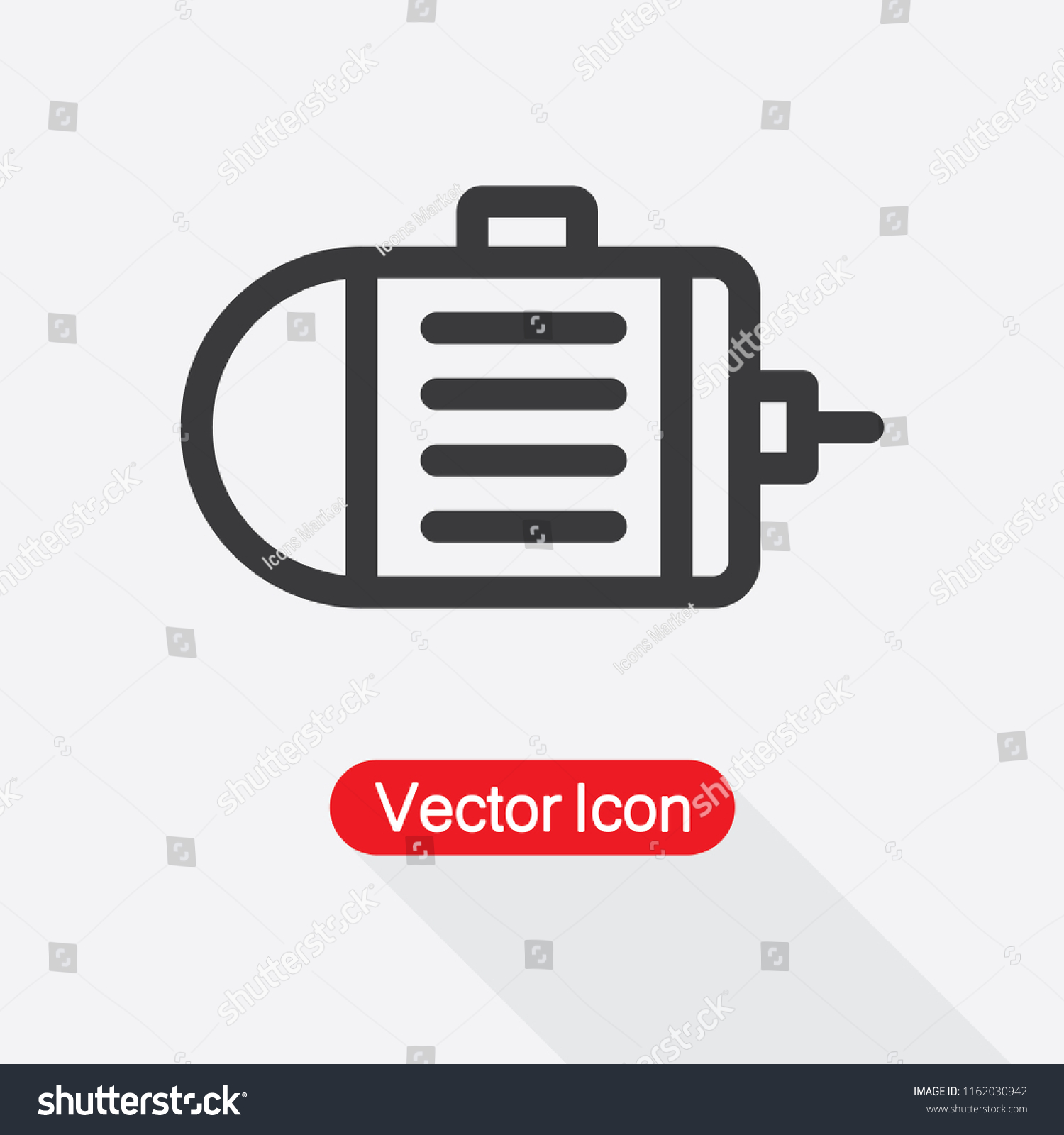 Motor Icon Engine Icon Vector Illustration: เวกเตอร์สต็อก (ปลอดค่า ...