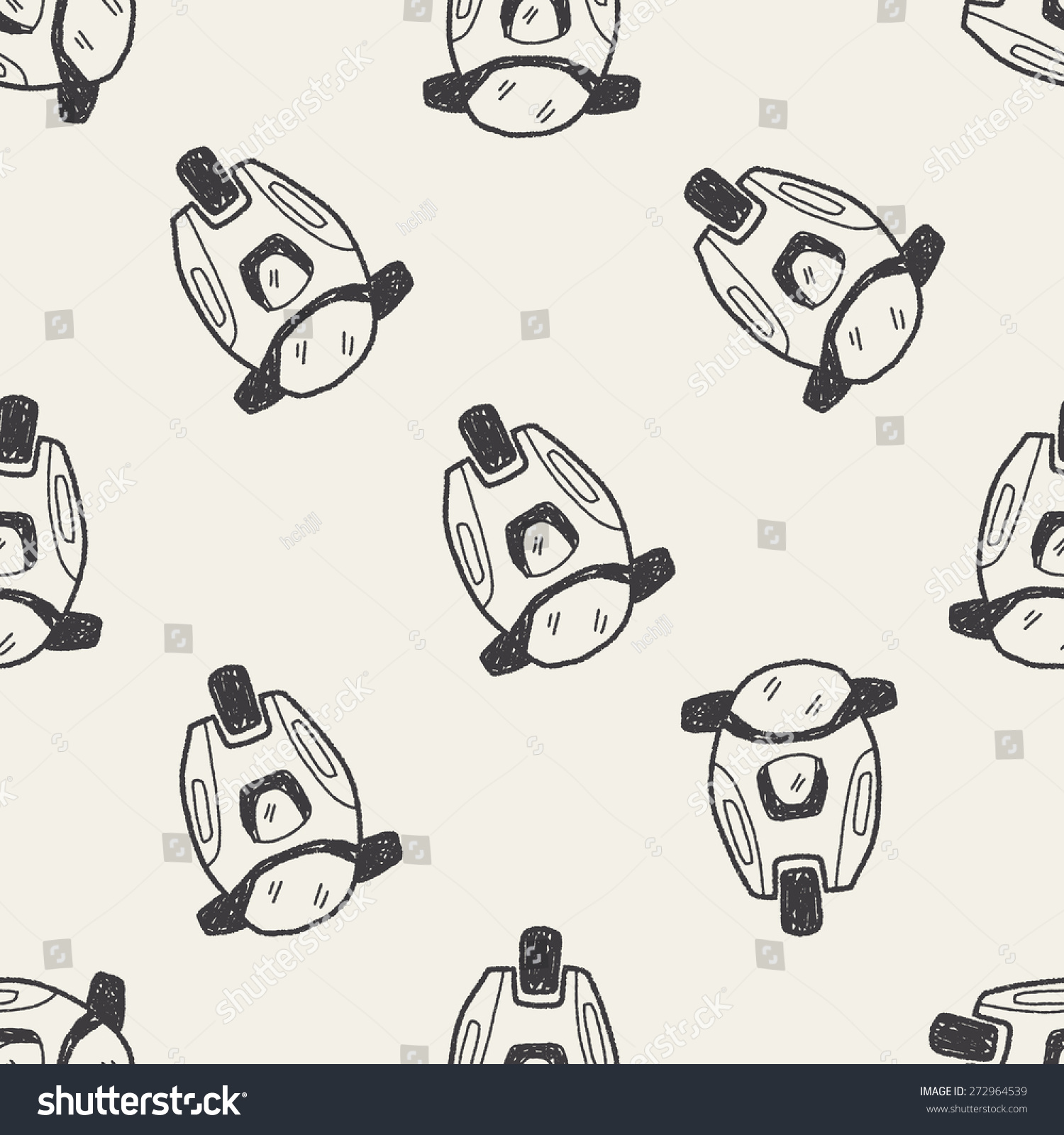 Motorcycle Doodle Stock Vector (Royalty Free) 272964539 | Shutterstock