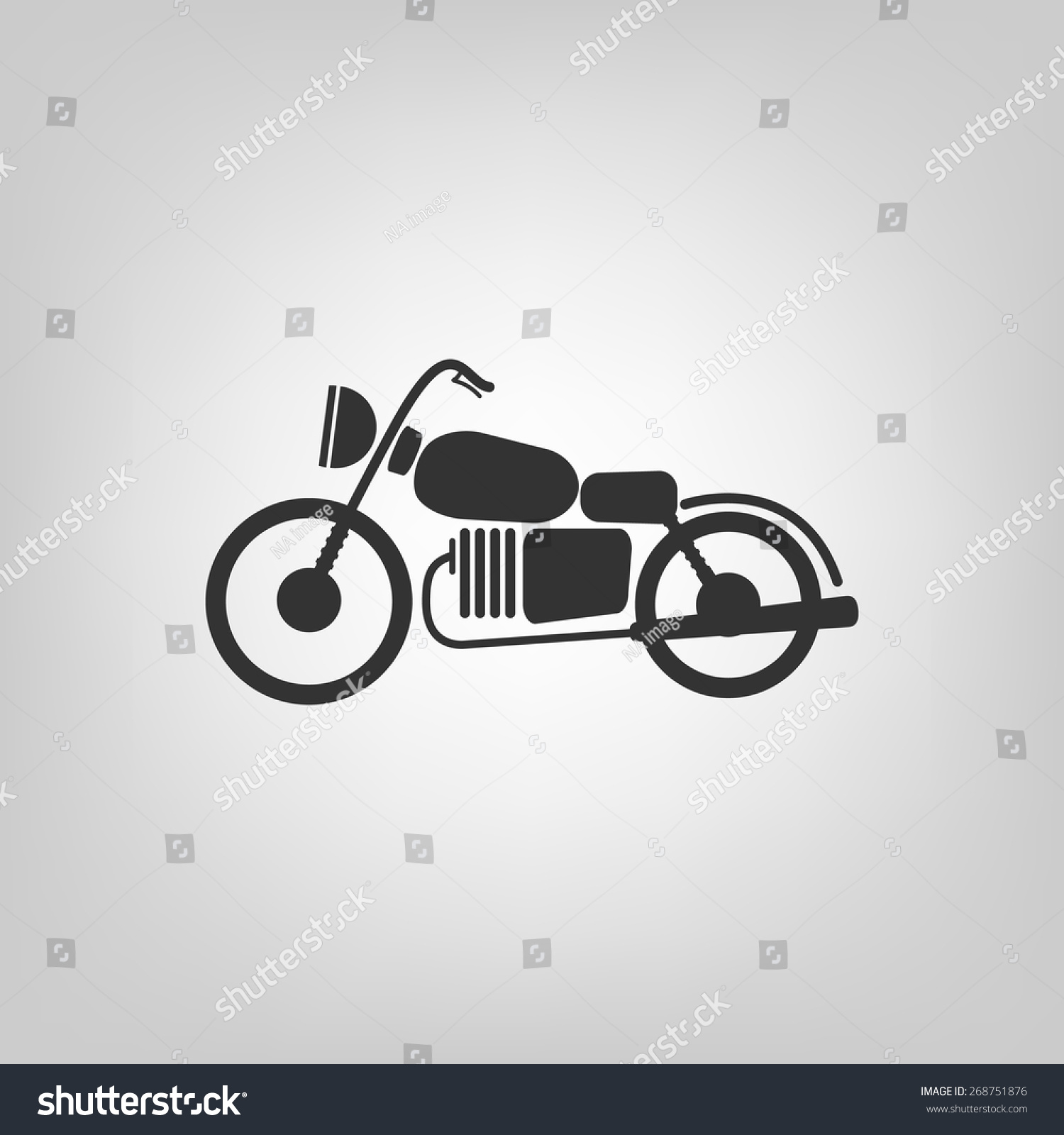Motorcycle Symbol Icon: เวกเตอร์สต็อก (ปลอดค่าลิขสิทธิ์) 268751876 ...