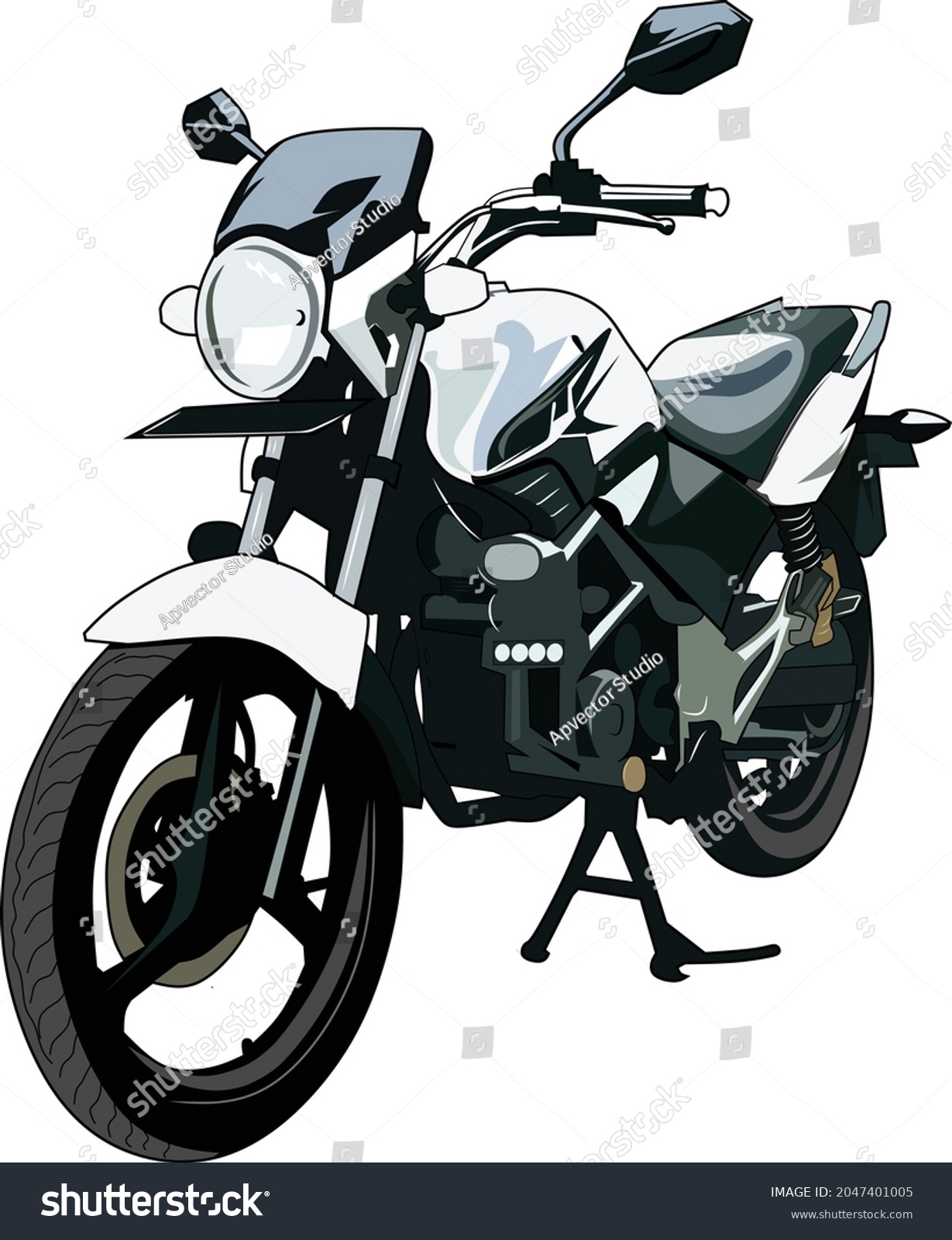 Motorcycle Vector Design Motorcycle Ilustration Vector Stock Vector ...