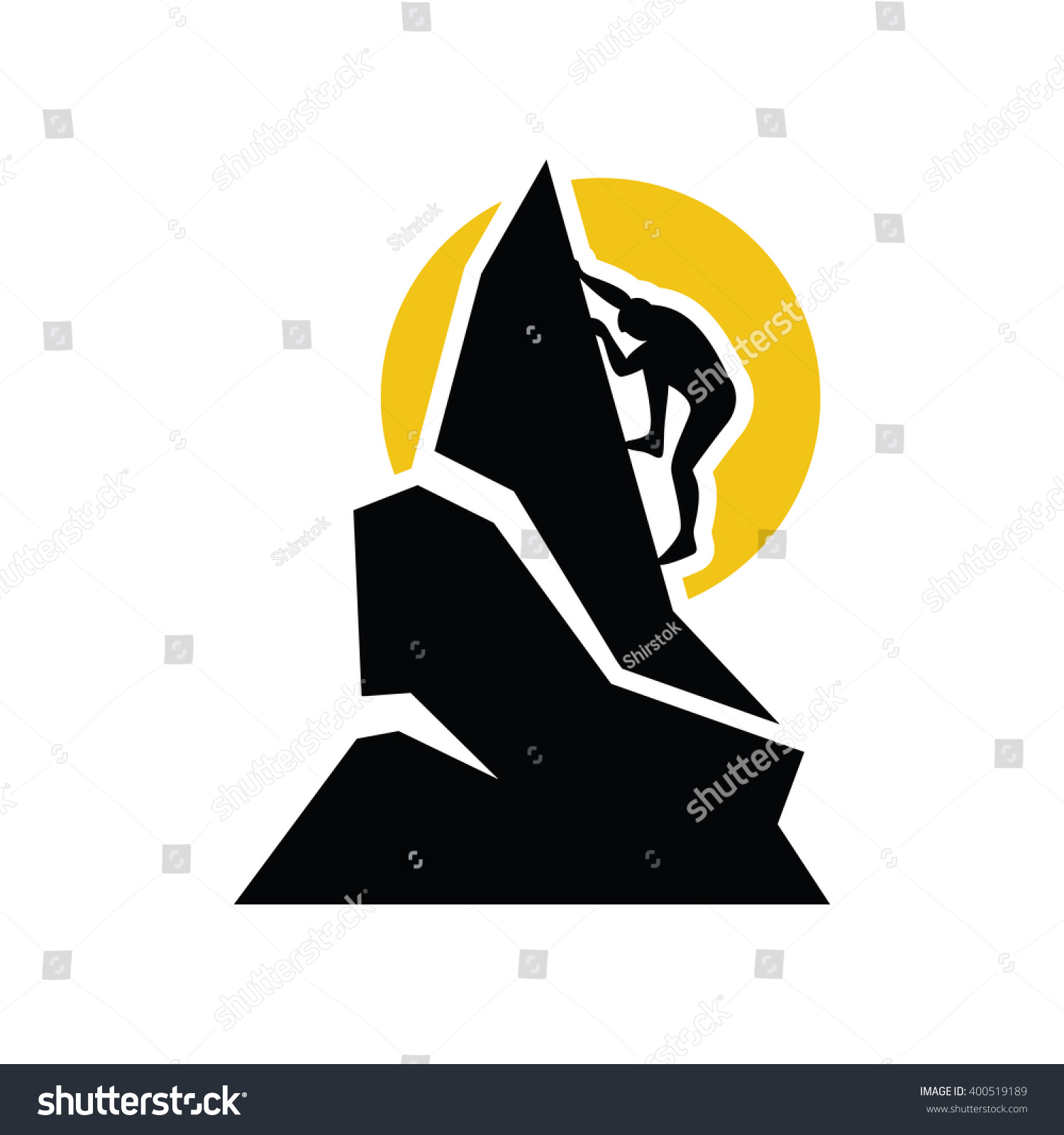 Mountain Climber Vector Illustration: Vector có sẵn (miễn phí bản quyền ...