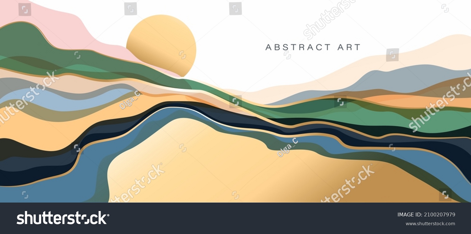 水墨山 图片、库存照片和矢量图 Shutterstock