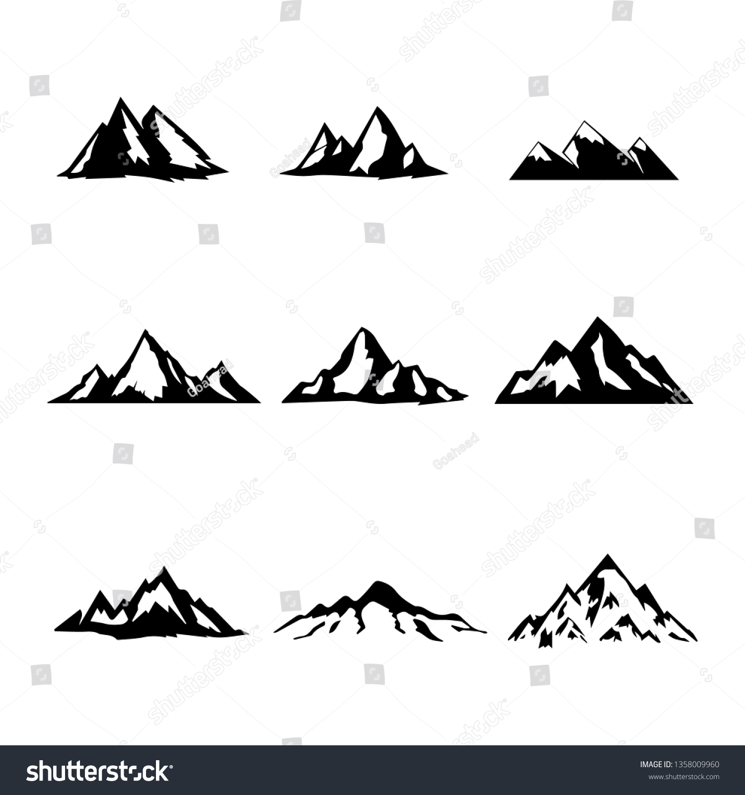 1,676 Mountain cap logo Stock Illustrations, Images & Vectors ...
