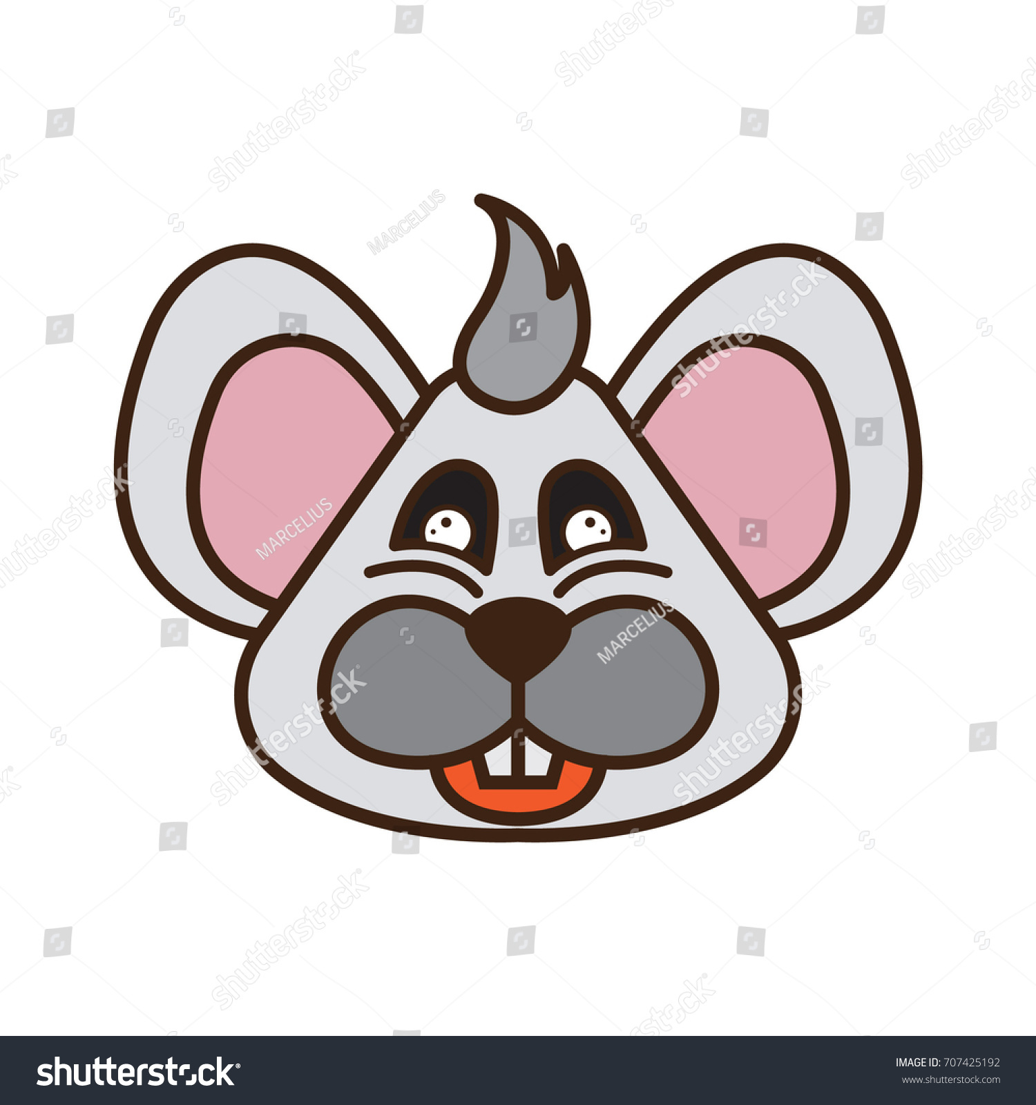 Mouse Emoticon: เวกเตอร์สต็อก (ปลอดค่าลิขสิทธิ์) 707425192 | Shutterstock