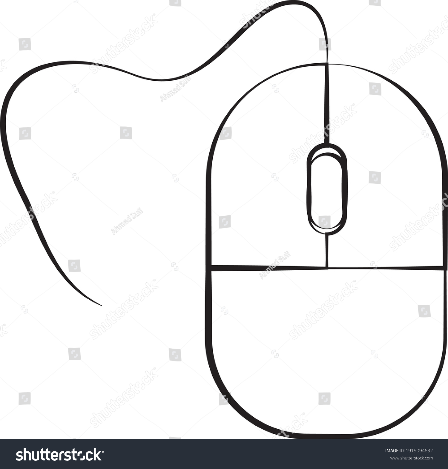 Mouse Icon Transparent Background Logo Vector Stock Vector (Royalty ...