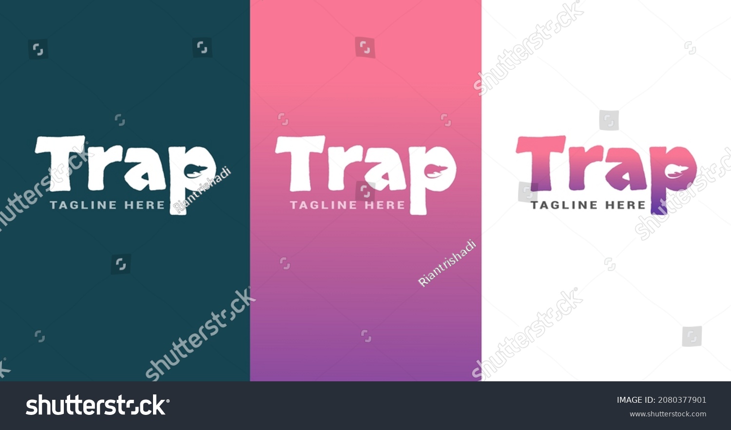 Mouse Trap Logo Desain Vector Illustration Stock Vector (Royalty Free ...