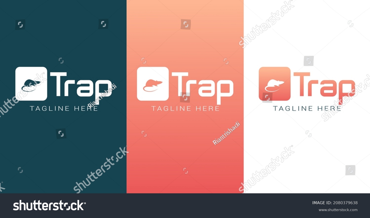 Mouse Trap Logo Desain Vector Illustration Stock Vector (Royalty Free ...