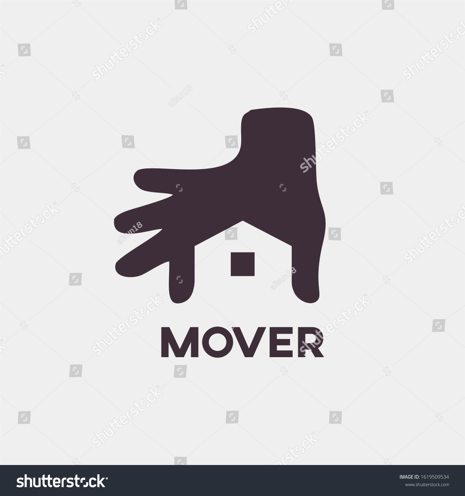 Movers Housewarming Services Logo Template Stock Vector (Royalty Free ...