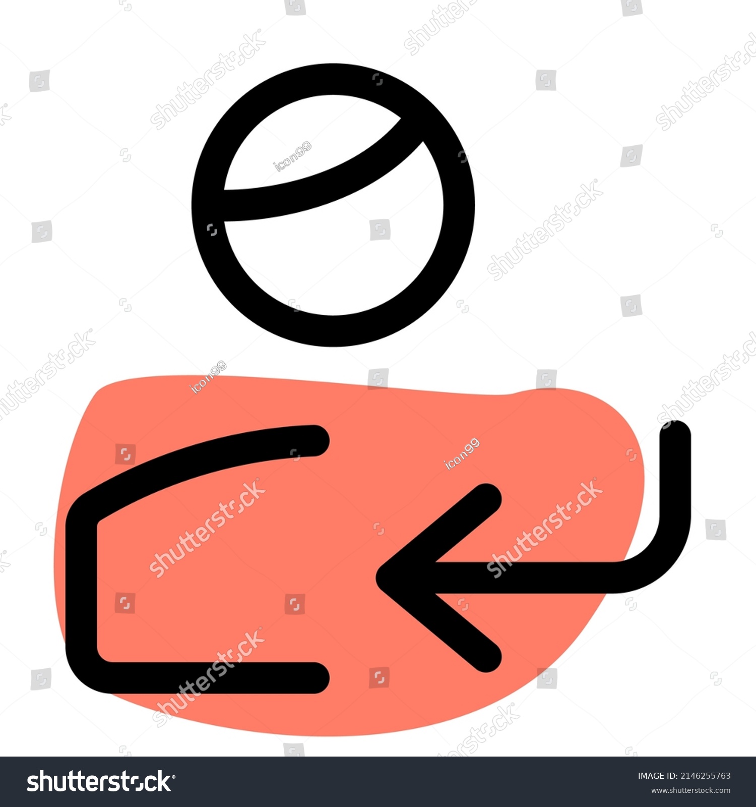 Moving Direction West Direction Arrow Layout Stock Vector (Royalty Free ...