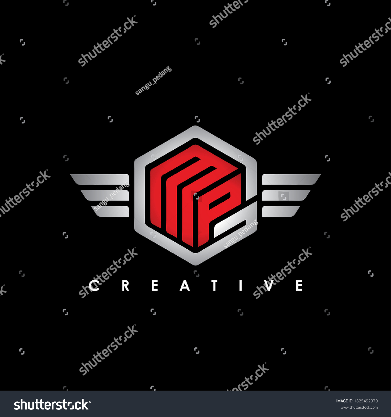 Mpg Letter Original Monogram Logo Design Stock Vector (Royalty Free ...