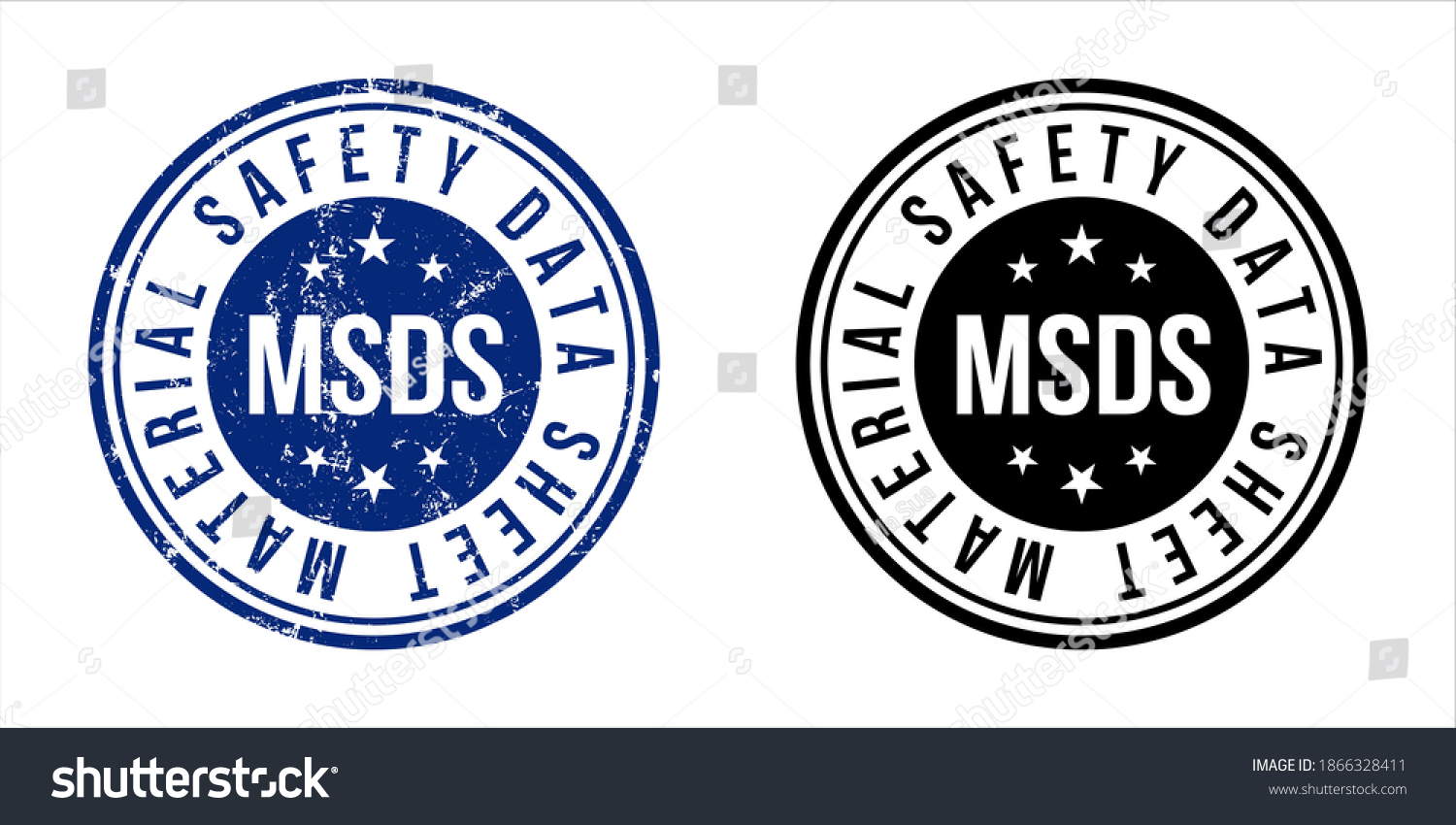 Msds Material Safety Data Sheet Vector Stock Vector (Royalty Free ...