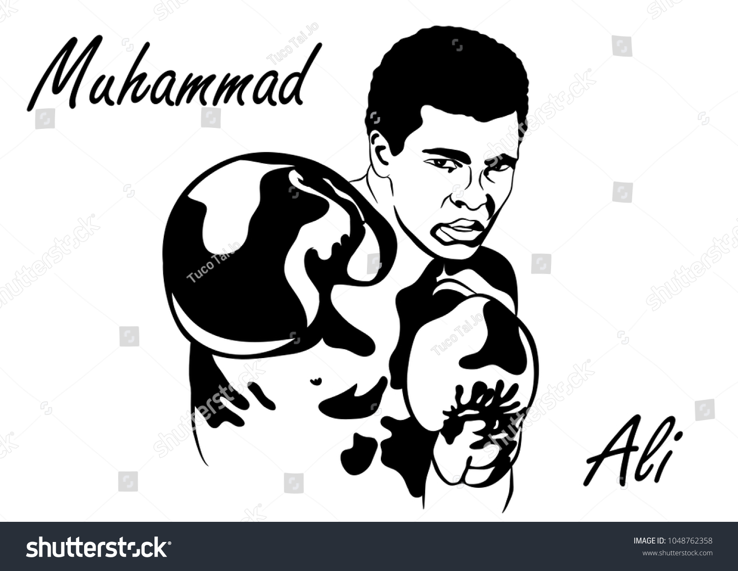 659 Muhammad ali Stock Vectors, Images & Vector Art | Shutterstock