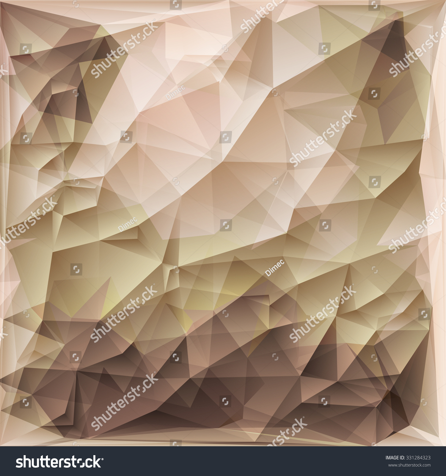 Multicolor Design Templates Geometric Triangular Abstract Stock Vector ...
