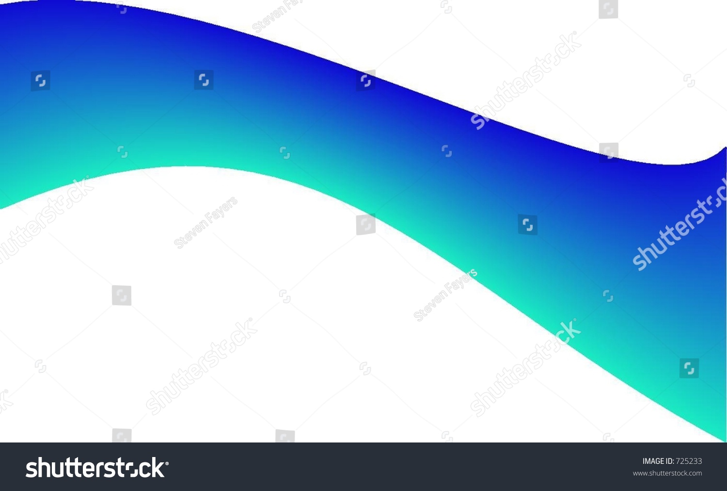Multiple Colour Bezier Curve Line Wave Stock Vector (Royalty Free) 725233