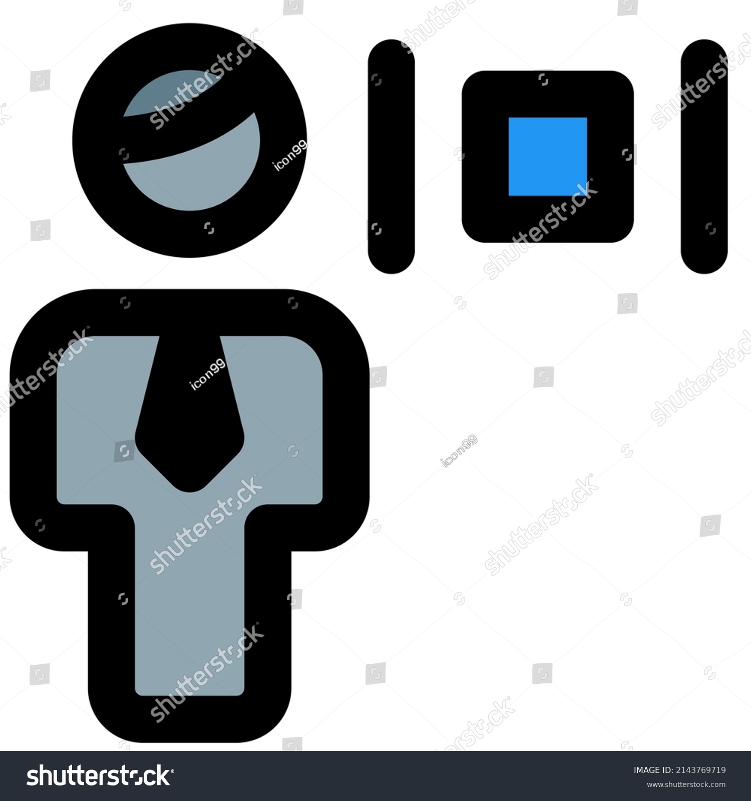 Multitasking Company Operation Portal Software Layout Stock Vector ...