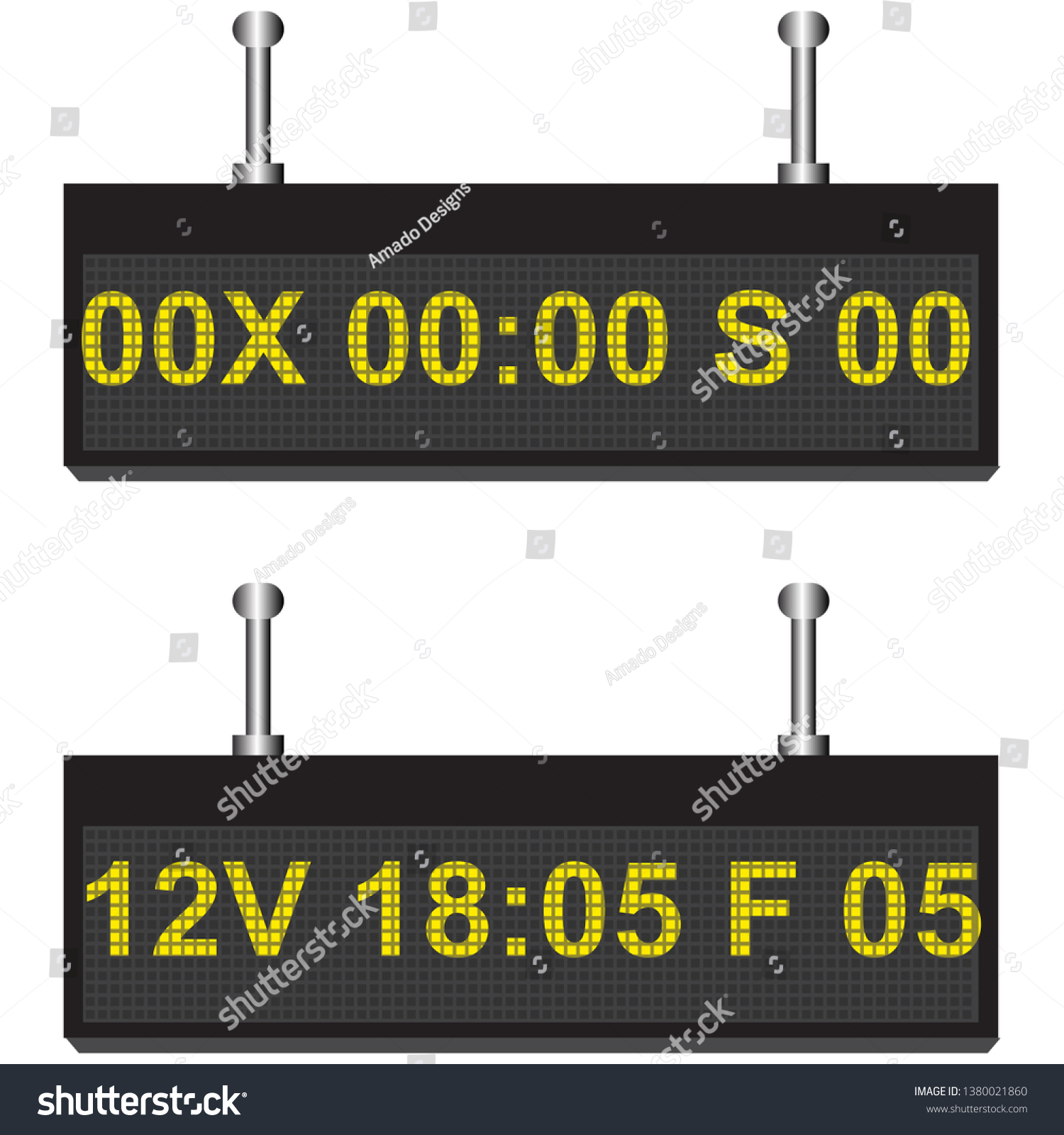 Mumbai Local Next Train Indicator Stock Vector (Royalty Free ...