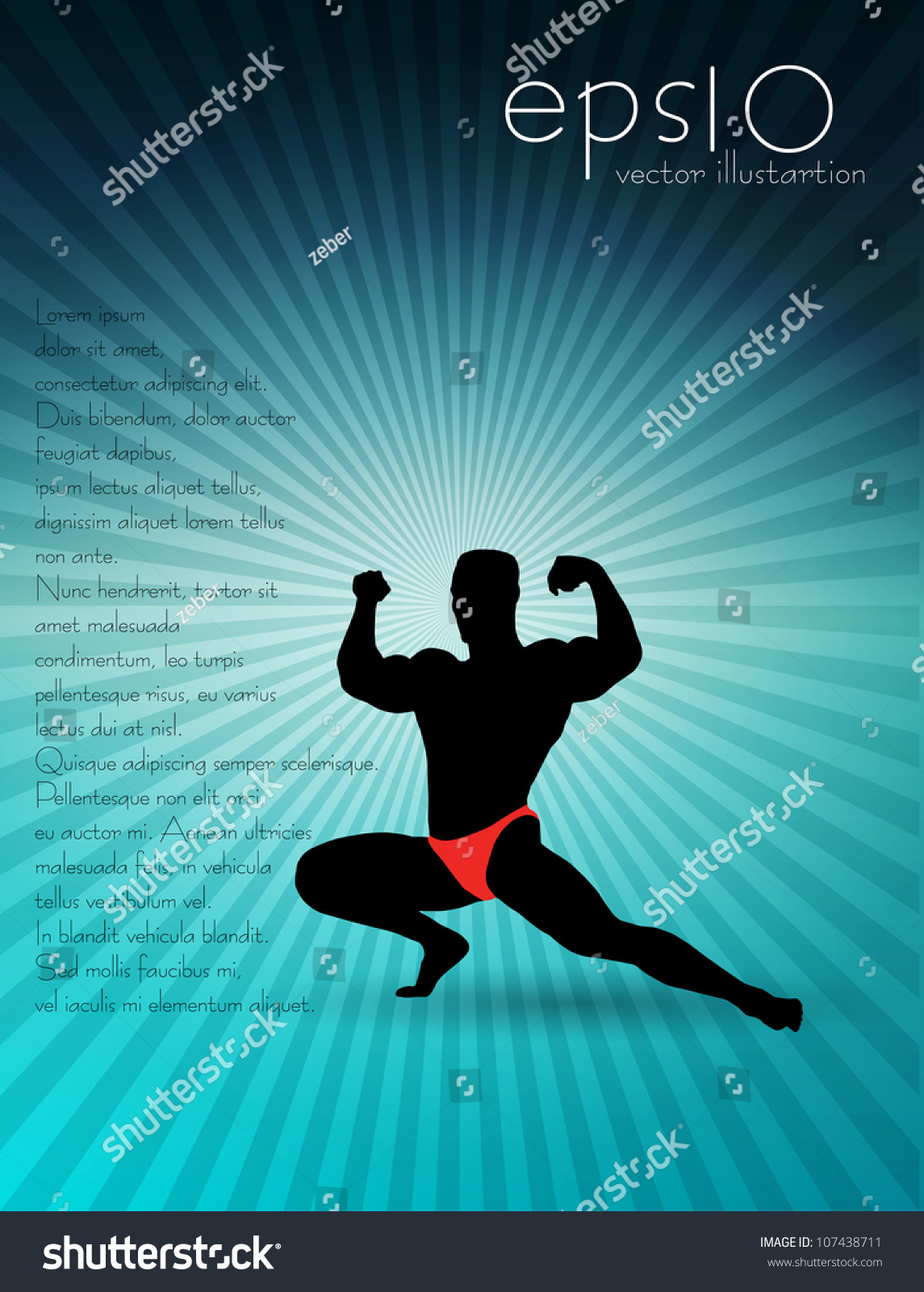 Muscle Stock Vector (Royalty Free) 107438711 | Shutterstock