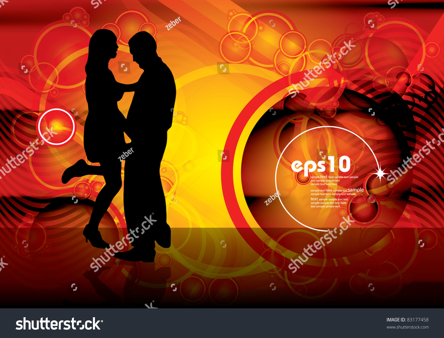 Music Event Background Vector Eps10 Illustration Stock Vector (Royalty ...