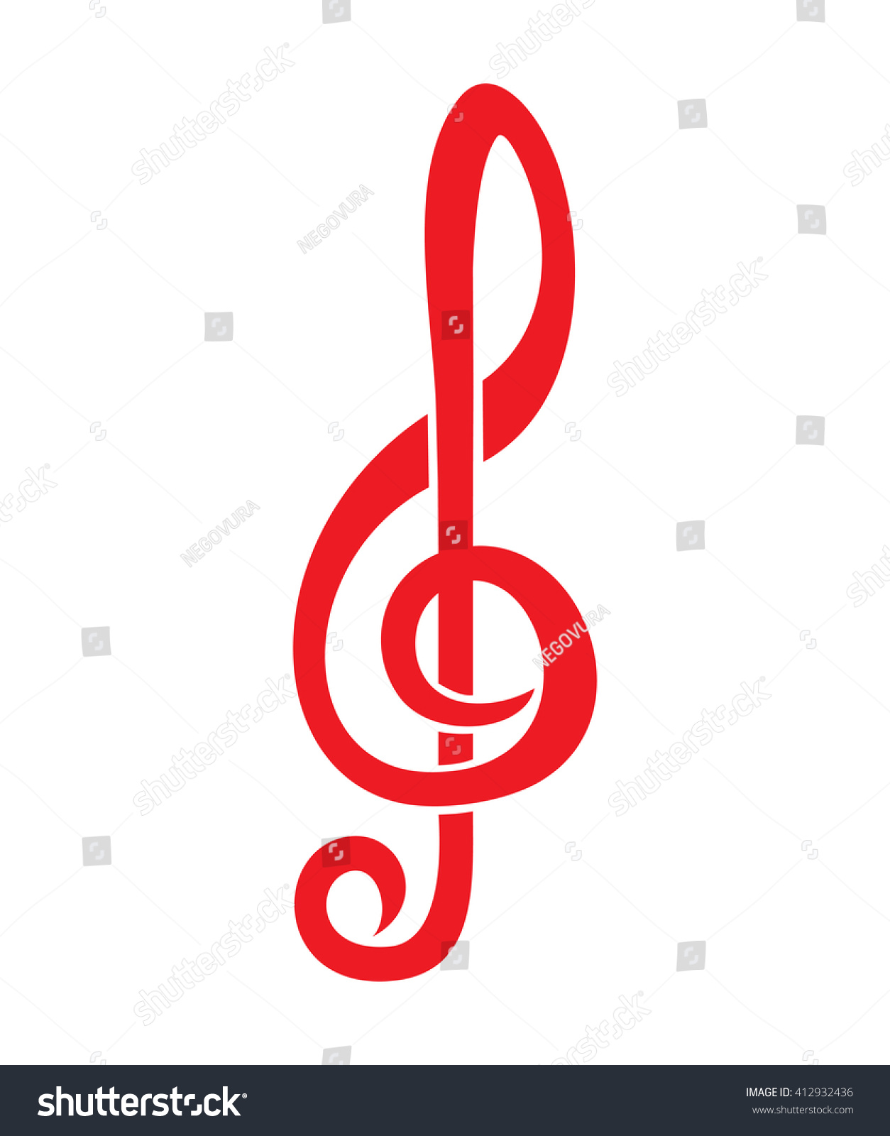 Music Key Vector Icon Stock Vector (Royalty Free) 412932436 | Shutterstock