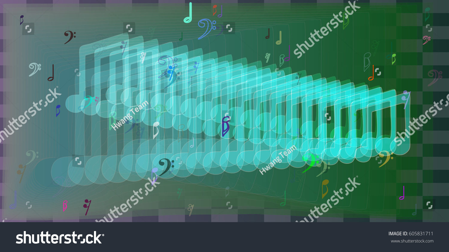 Music Template Design Stock Vector (Royalty Free) 605831711 | Shutterstock