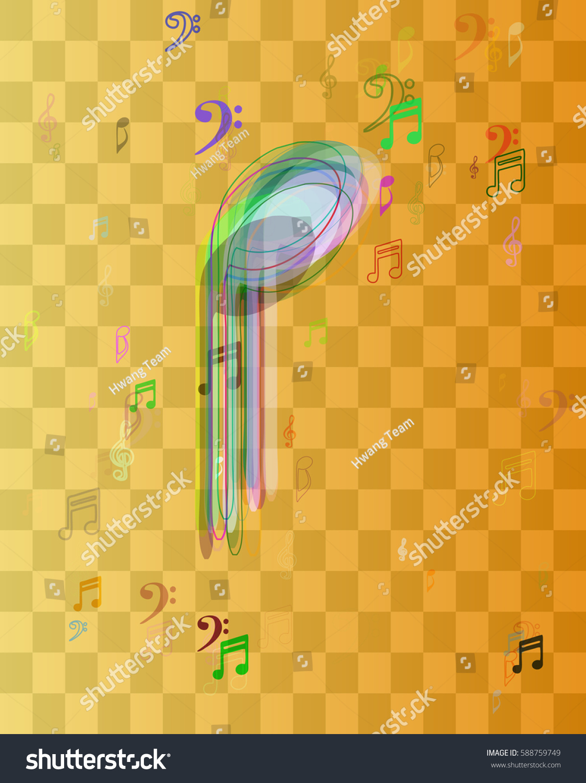 Music Texture Design Stock Vector (Royalty Free) 588759749 | Shutterstock