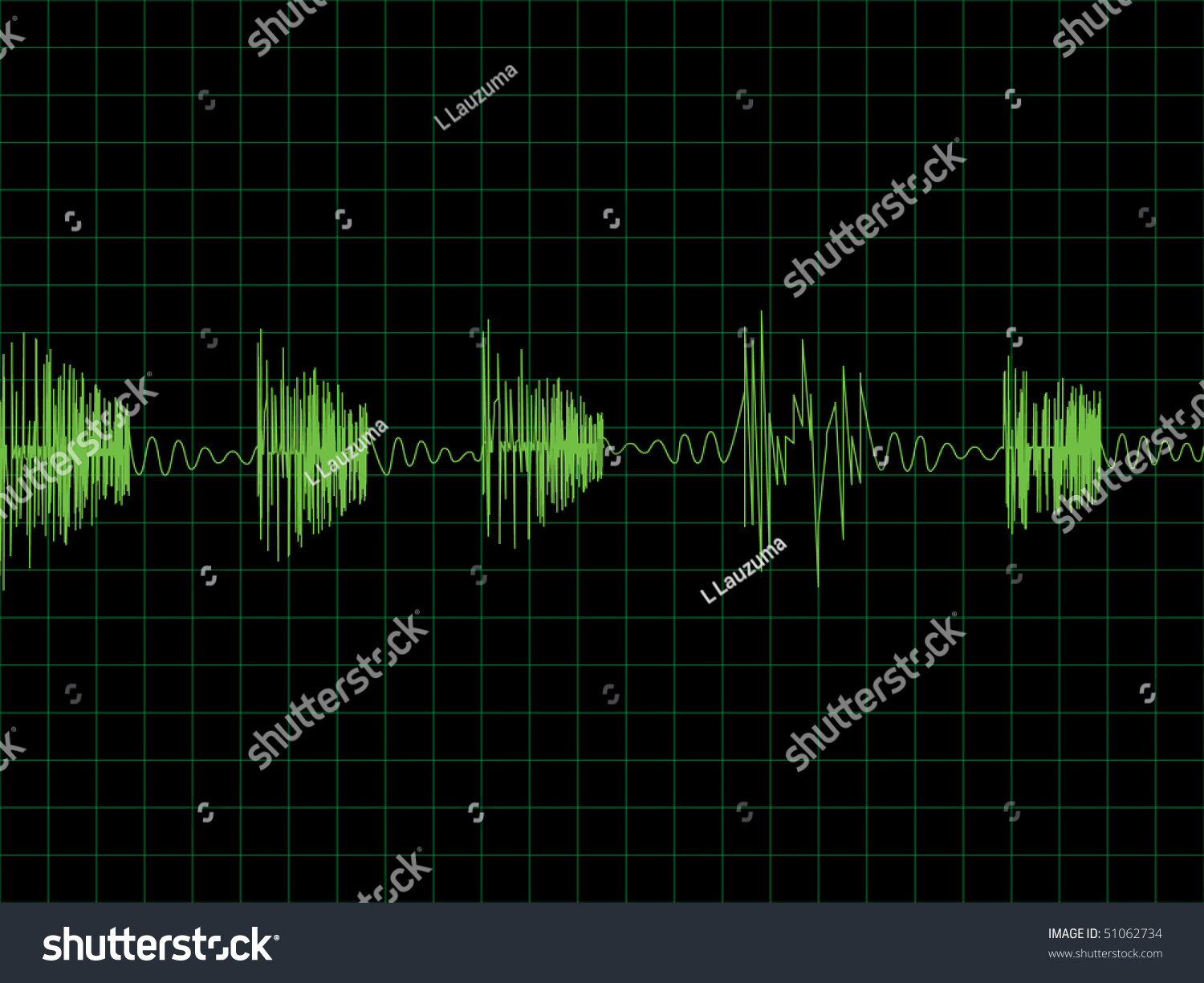 Music Waves Vector Illustration Stock Vector (Royalty Free) 51062734 ...