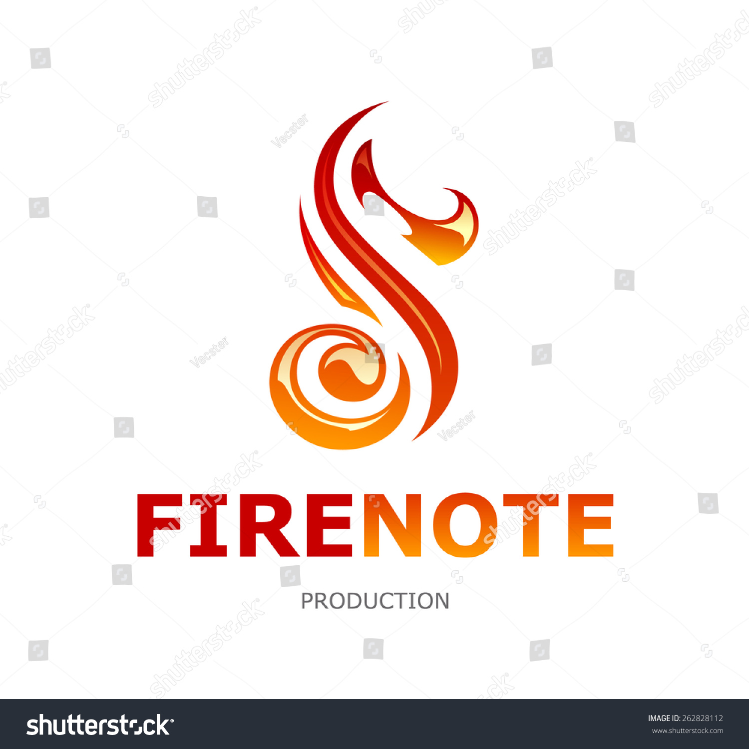 Music fire notes: imágenes, fotos de stock y vectores | Shutterstock