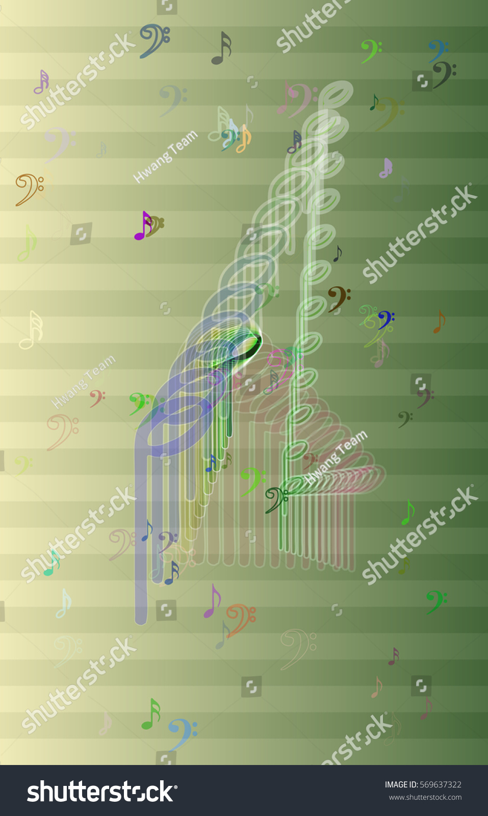 Musical Note Template Icon Stock Vector (Royalty Free) 569637322 ...