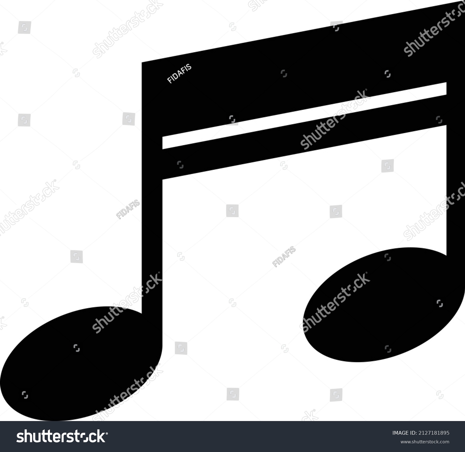 Musical Scale Design Vector Simple Illustration Stock Vector (Royalty ...