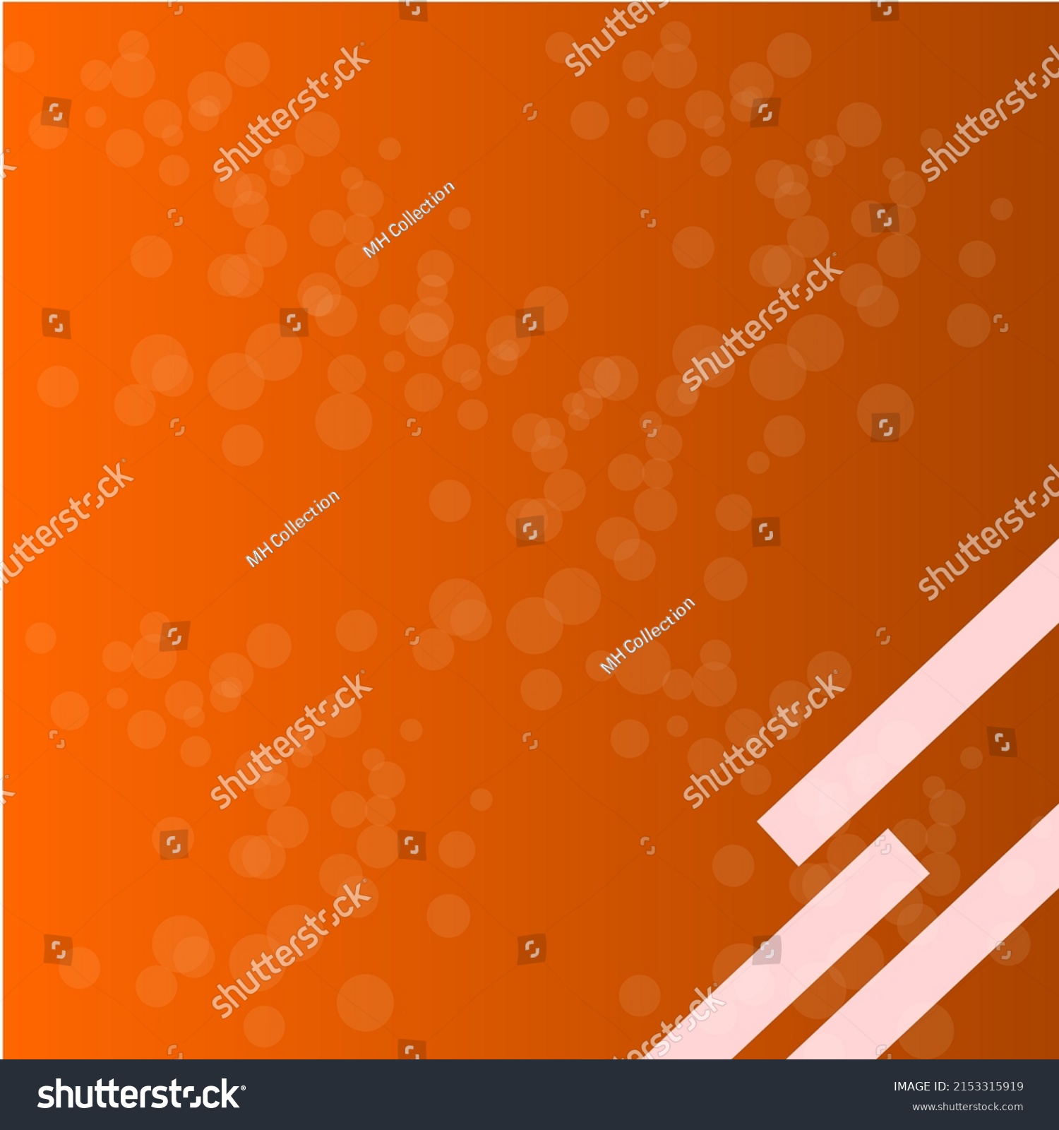 Mustard Color Gradient Bubble Background Stock Vector (Royalty Free ...